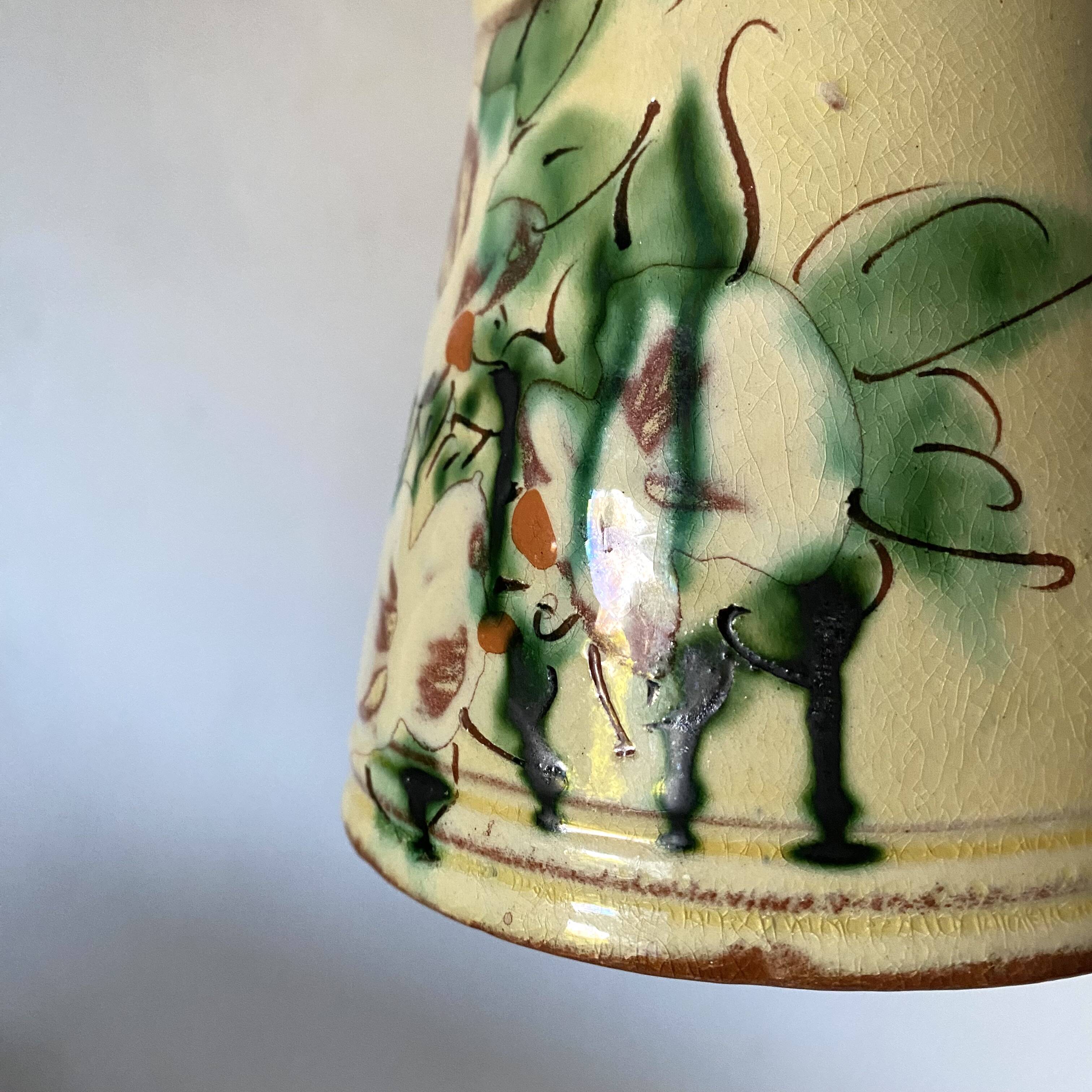 Pichet en terre cuite signé | Selency