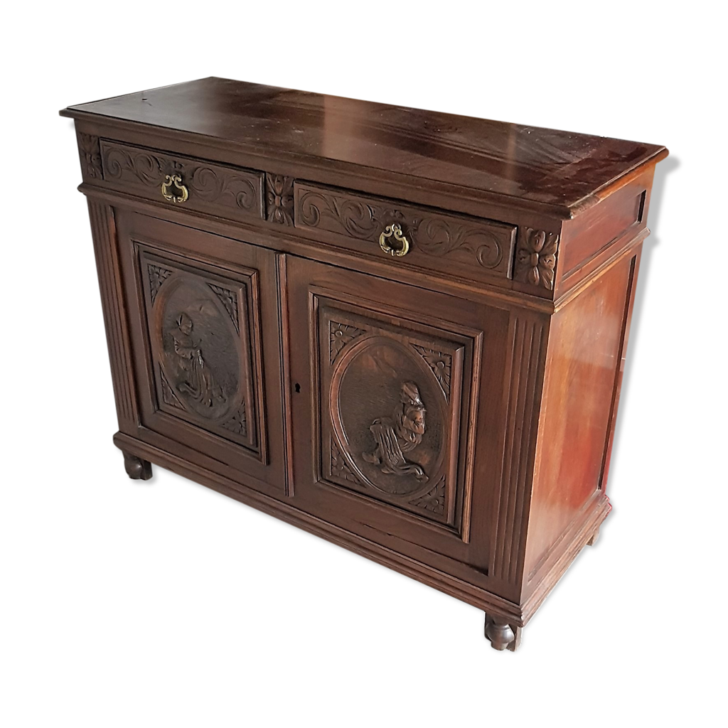 Buffet breton ancien en bois | Selency