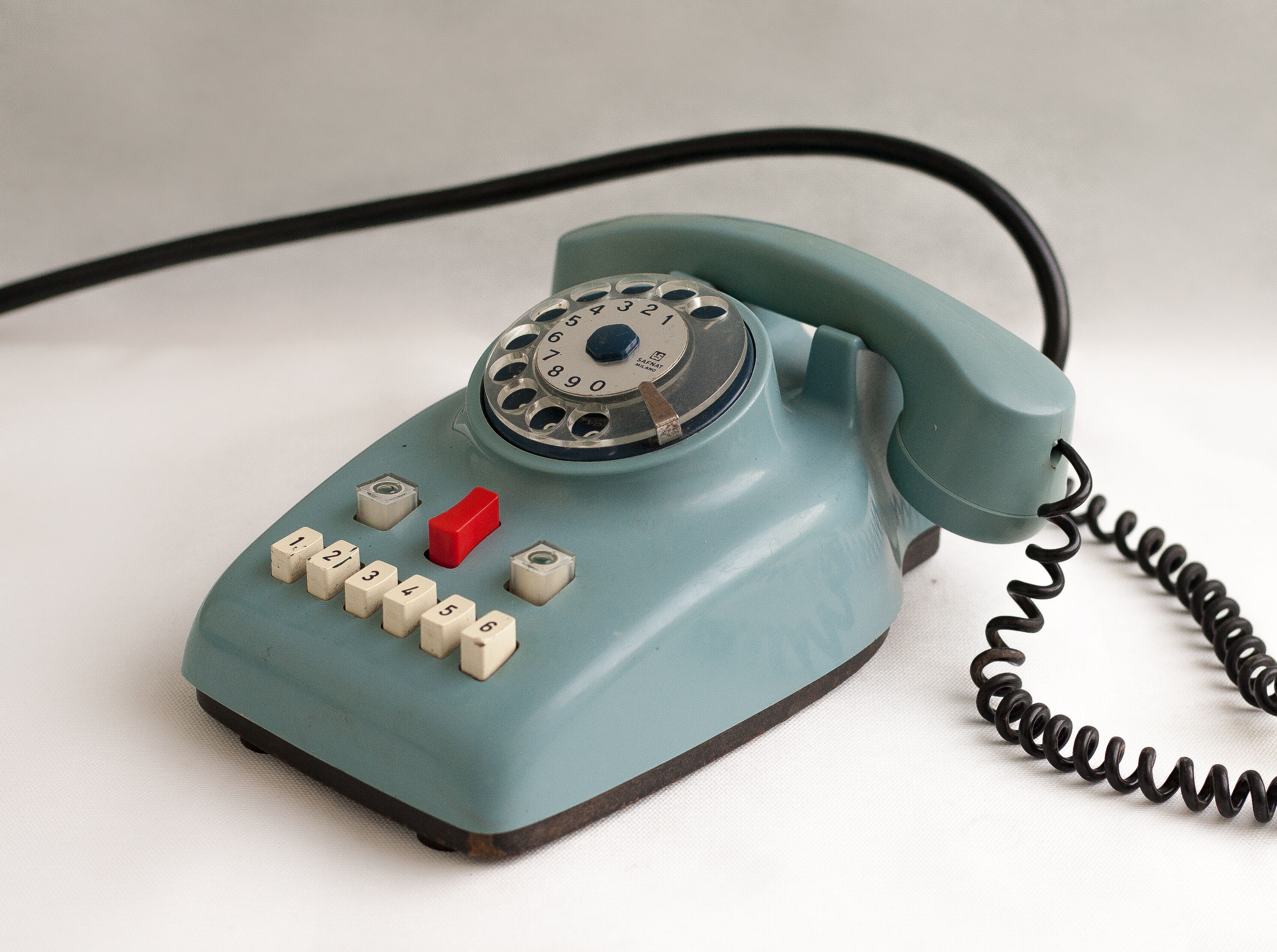 Téléphone par Marcello Nizzoli pour Safnat Milano années 50 | Selency