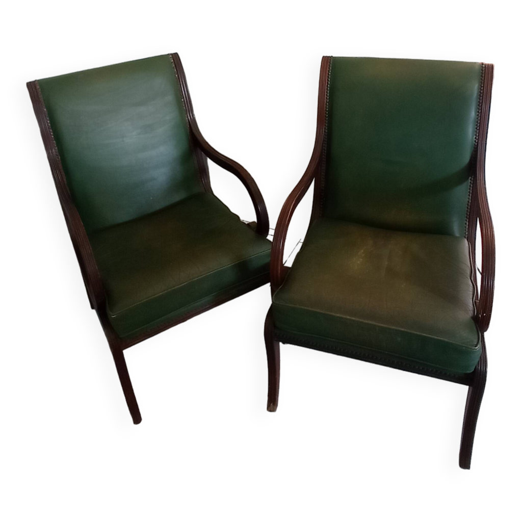 Paire de fauteuils vintage | Selency