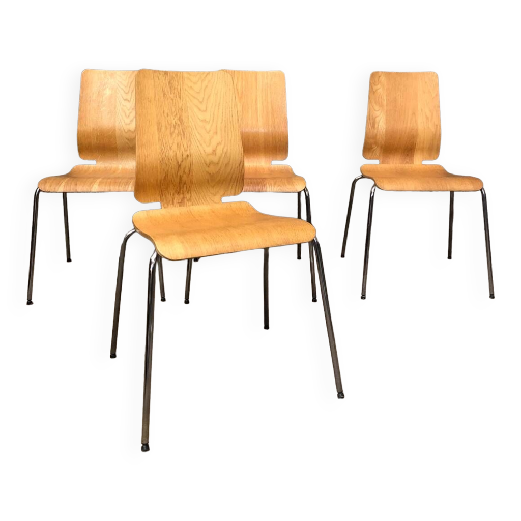 4 Chaises Gilbert IKEA 1999 Design | Selency
