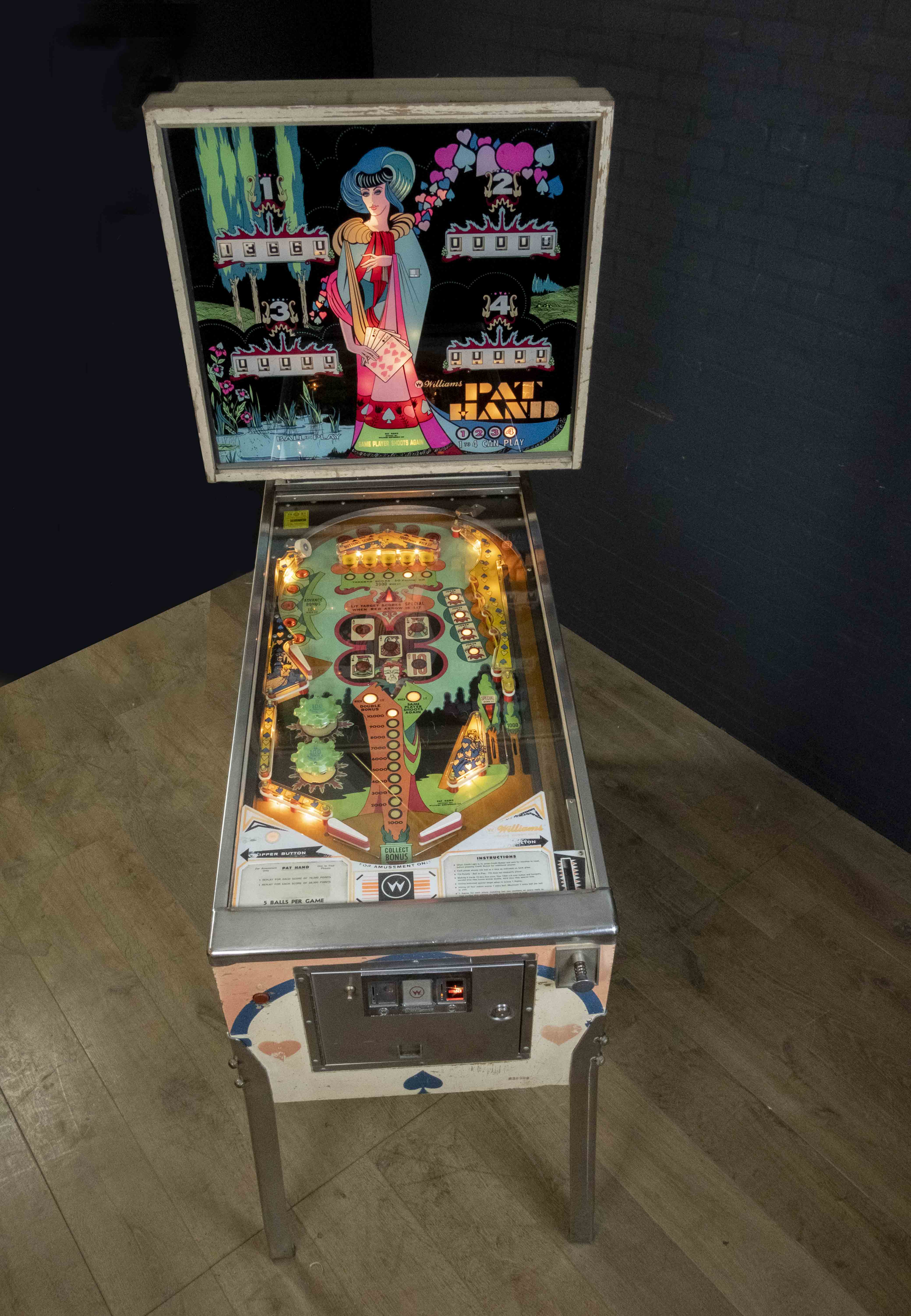 Flipper vintage 'Williams Pinball' des années 1970. | Selency