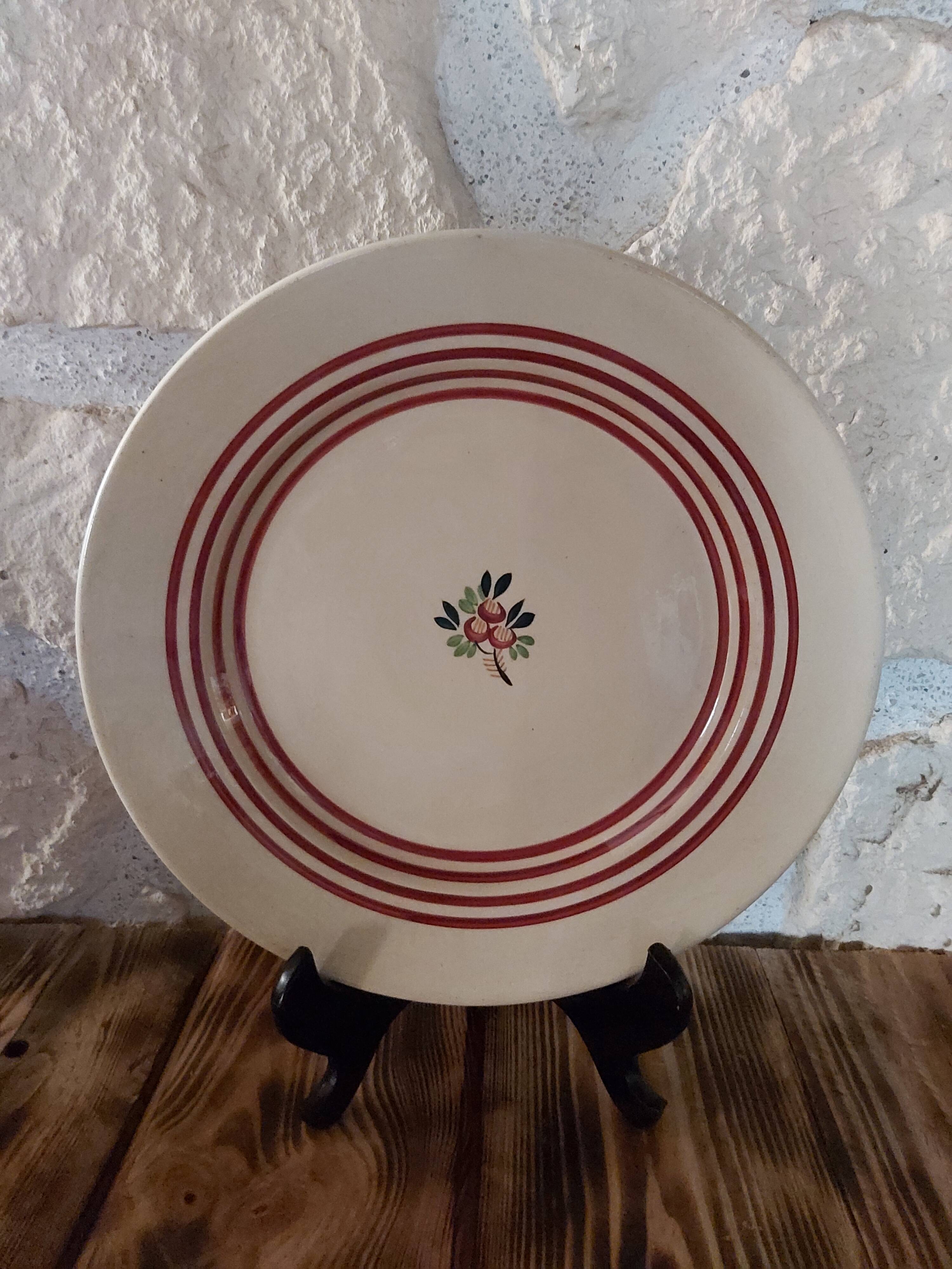 Plat rond Gien | Selency