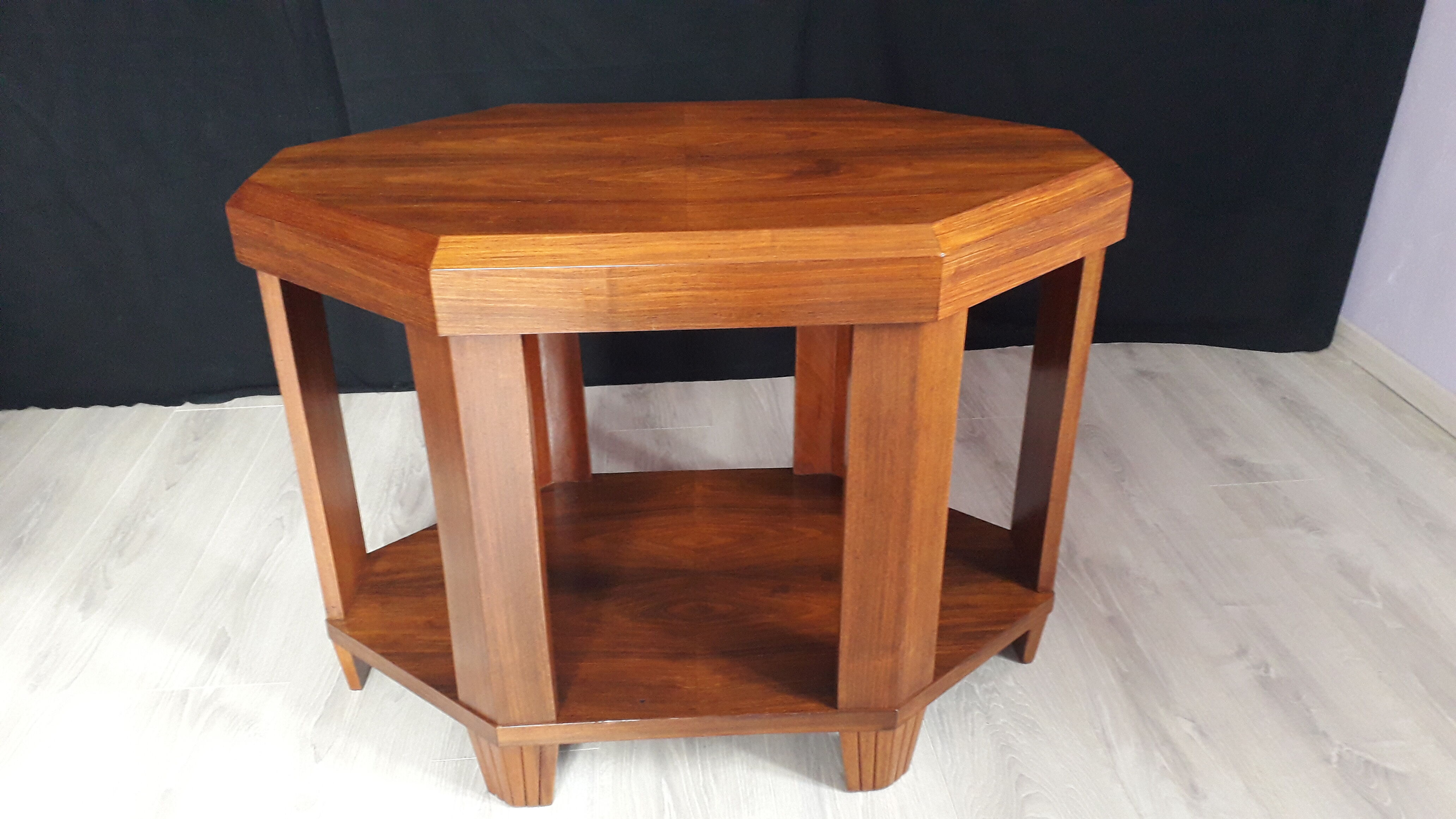 Table octogonale art déco | Selency