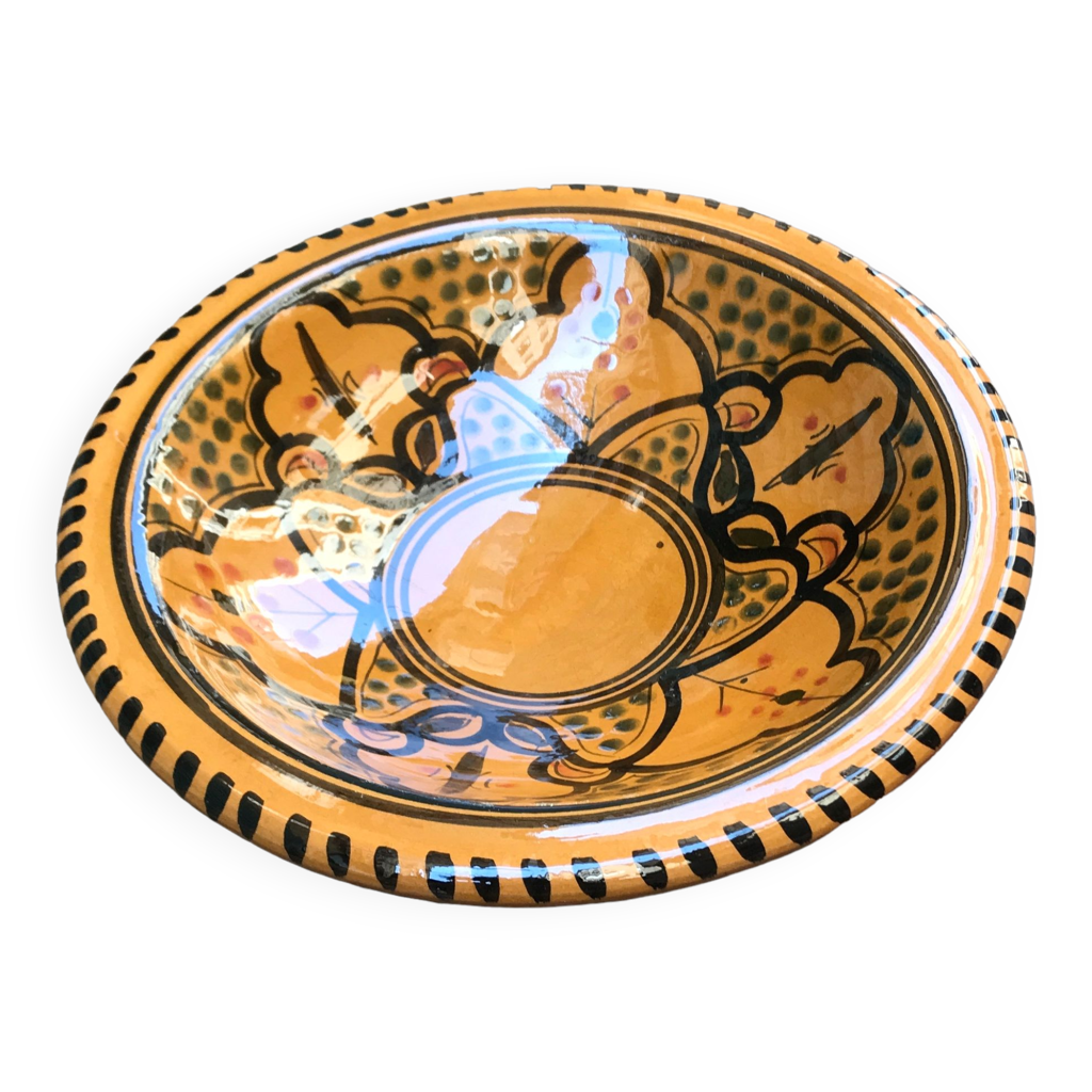 Plat Creux En Céramique émaillée Maroc Selency