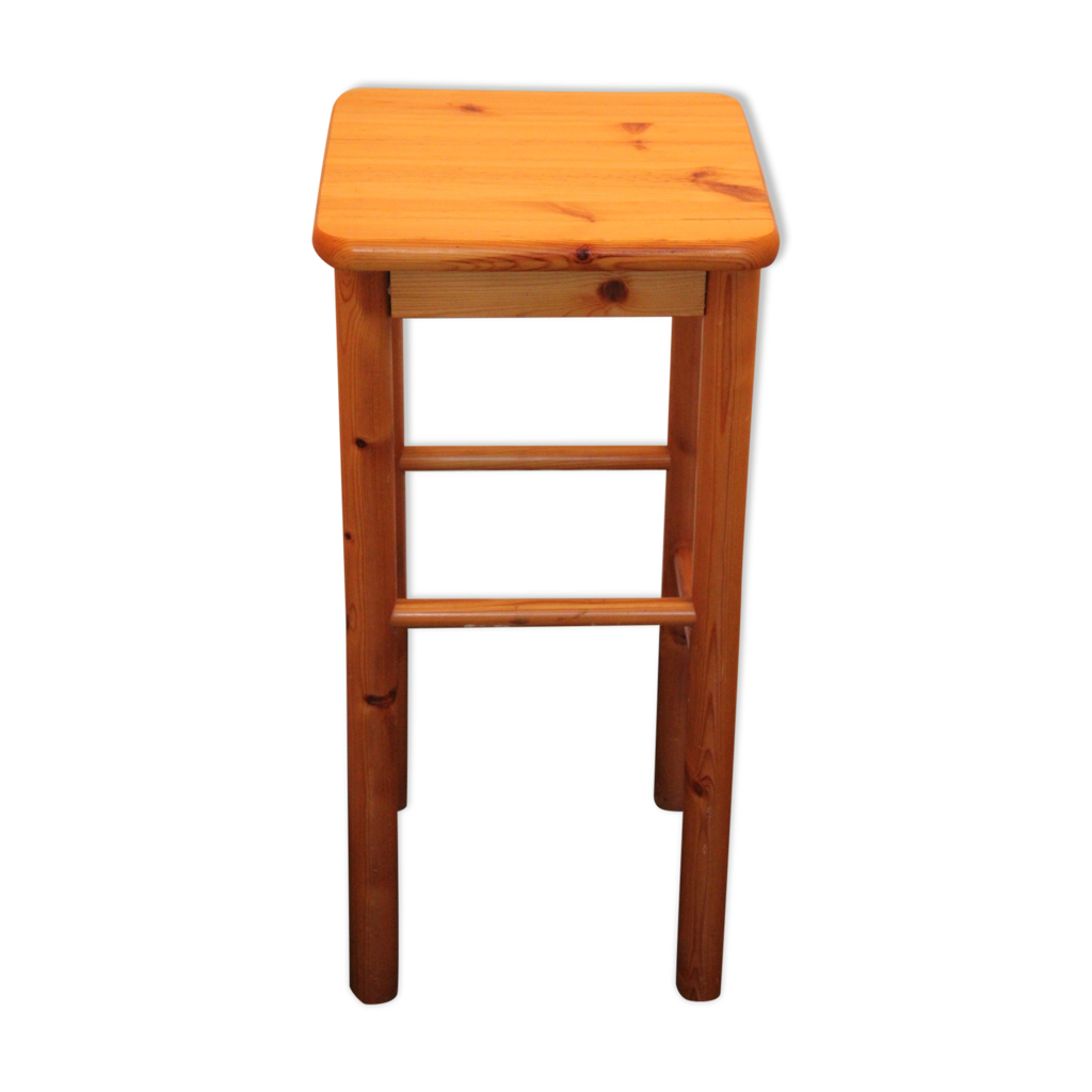 Tabouret de bar en pin | Selency