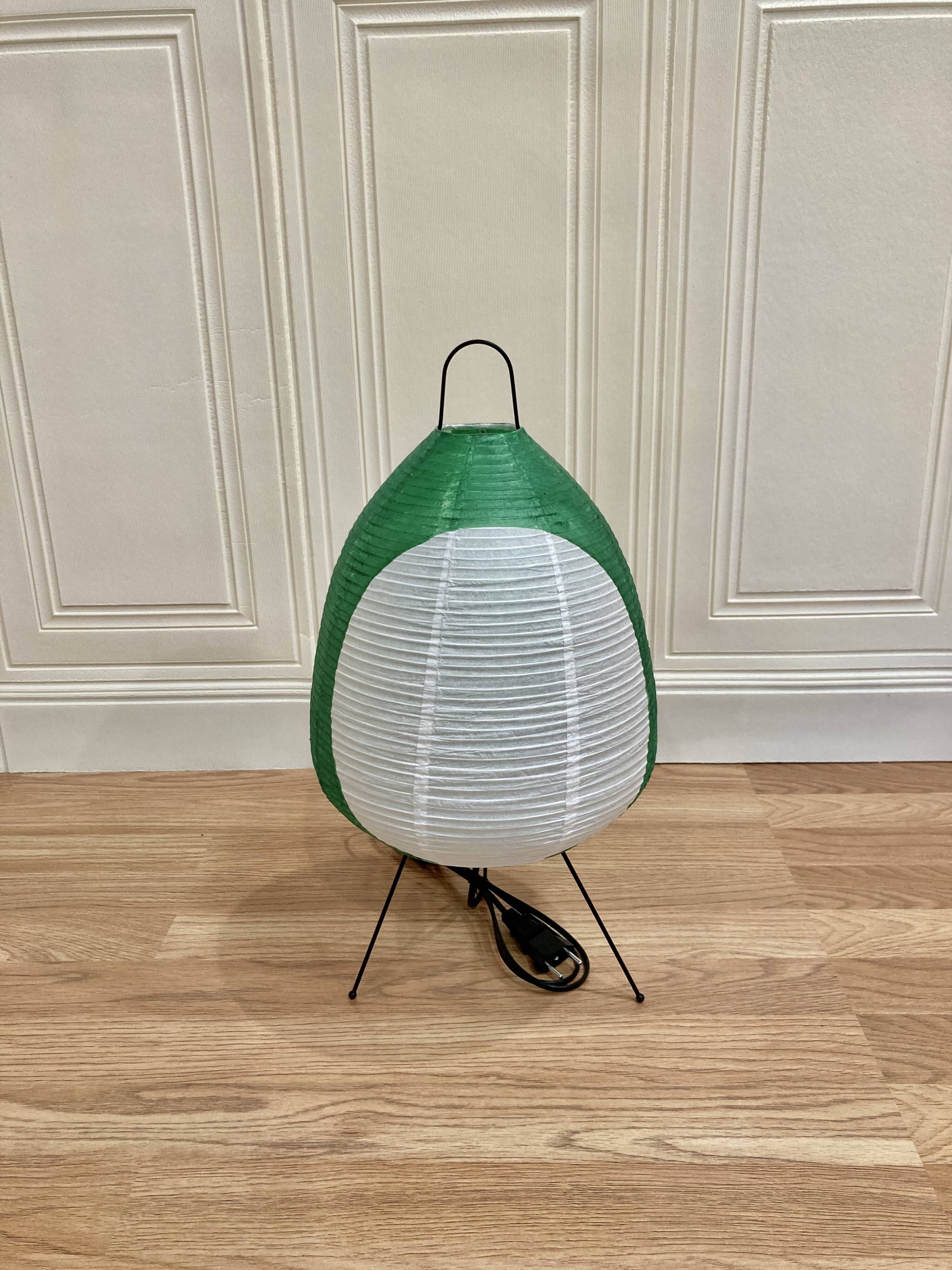 Lampe verte "Design papier et métal". | Selency