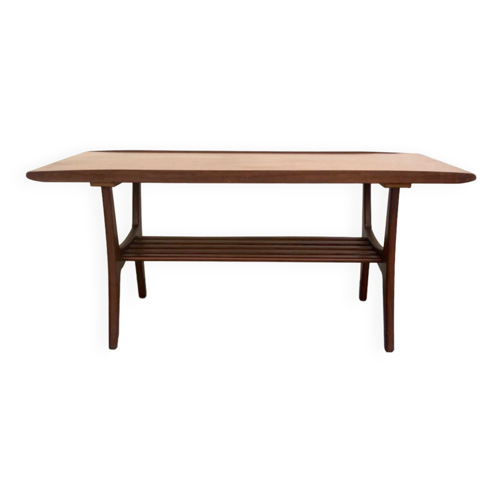Table basse teck 1950 | Selency