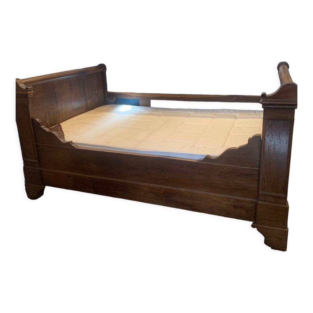 Lit bateau en bois massif | Selency