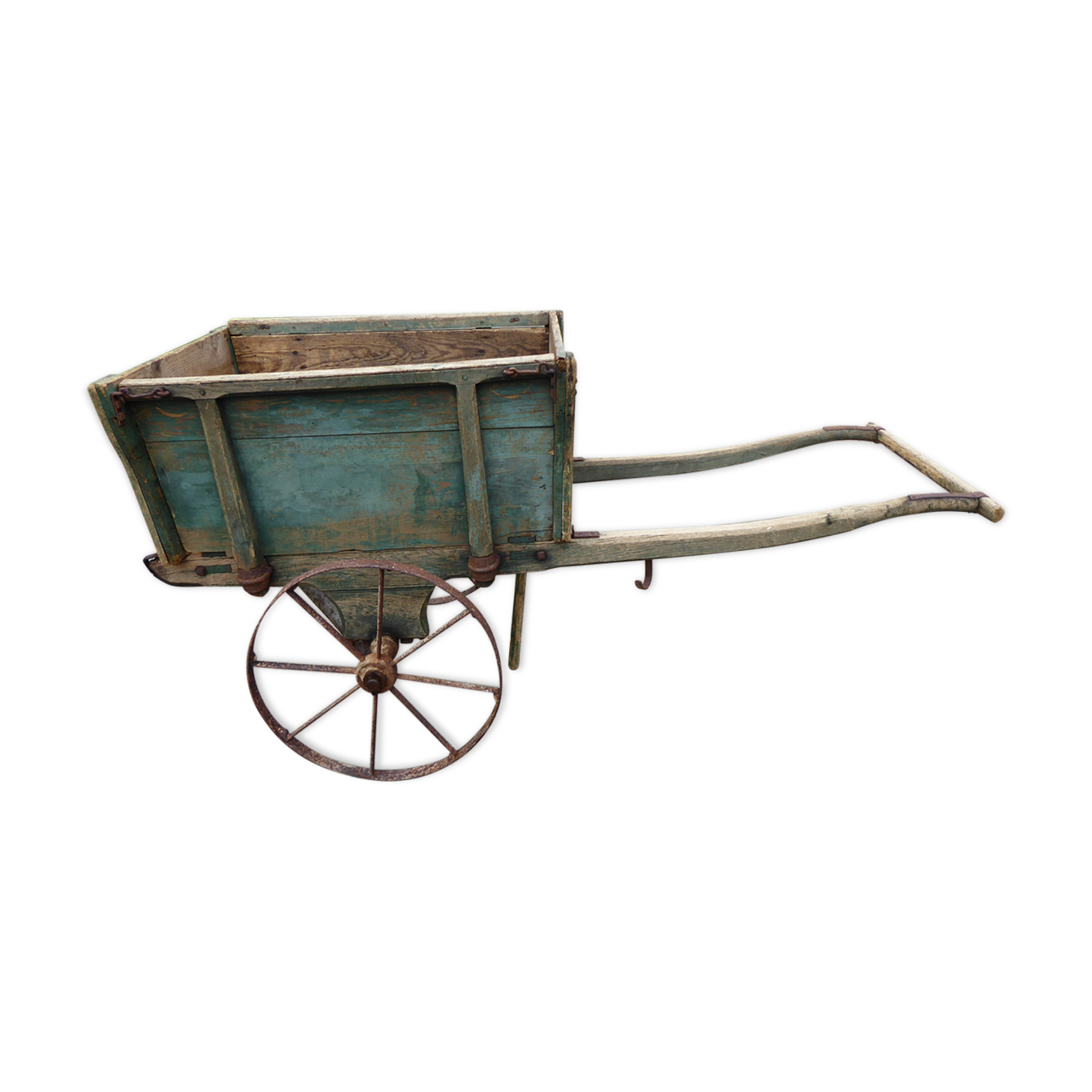 Charette à bras ancienne | Selency