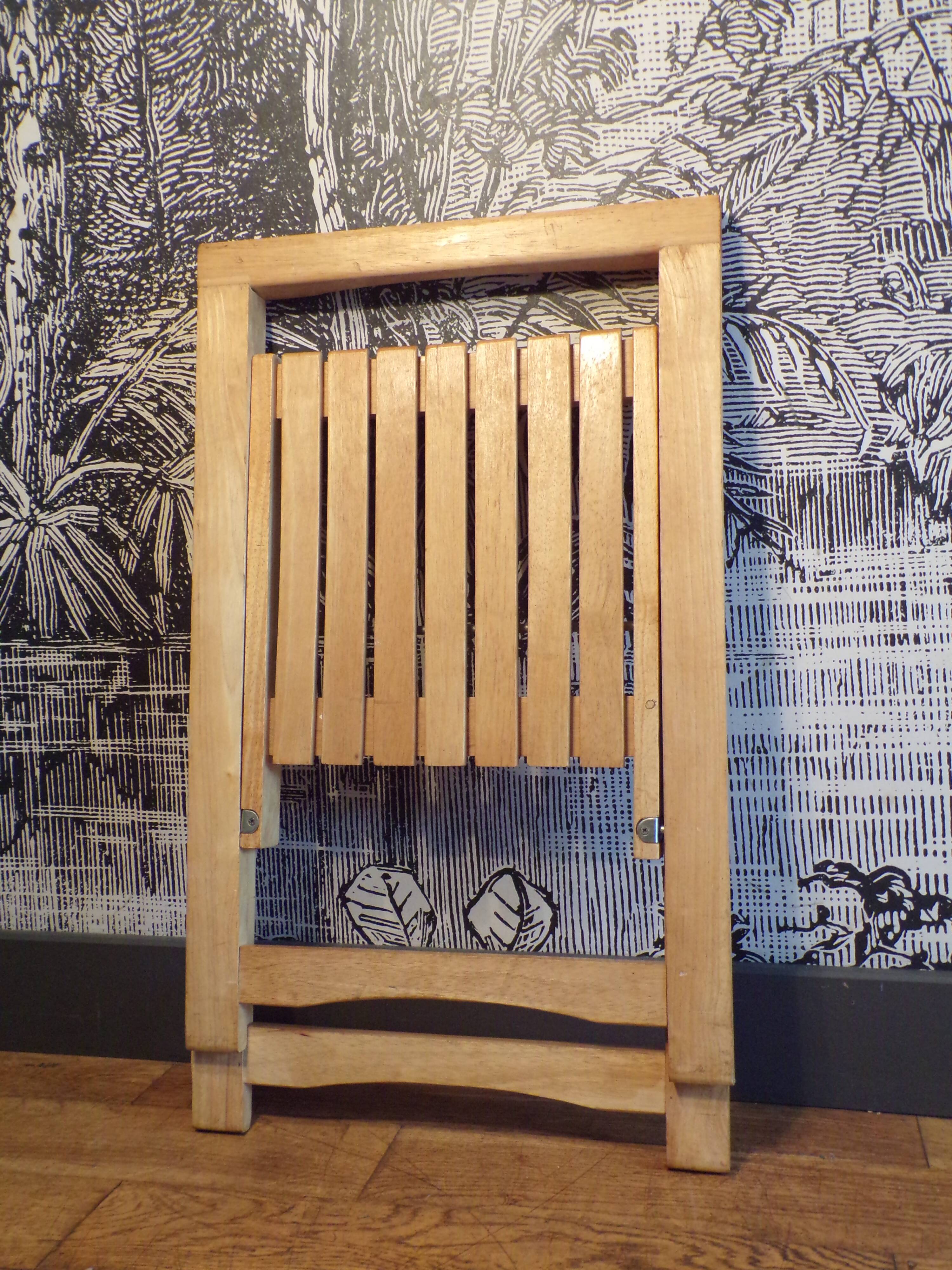 Chaise pliante italienne | Selency