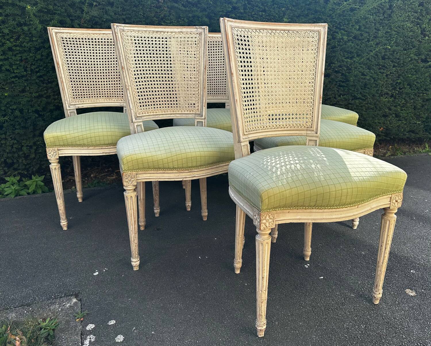 Chaises Cannes Louis Xvi