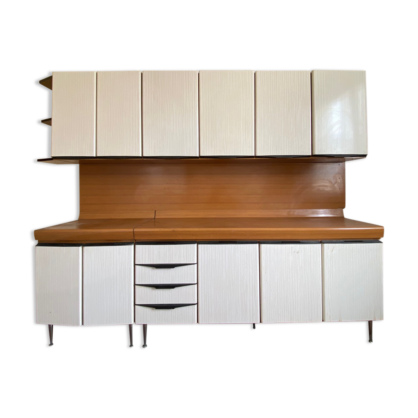 Meuble de cuisine vintage en formica Salvarani vintage / design ...