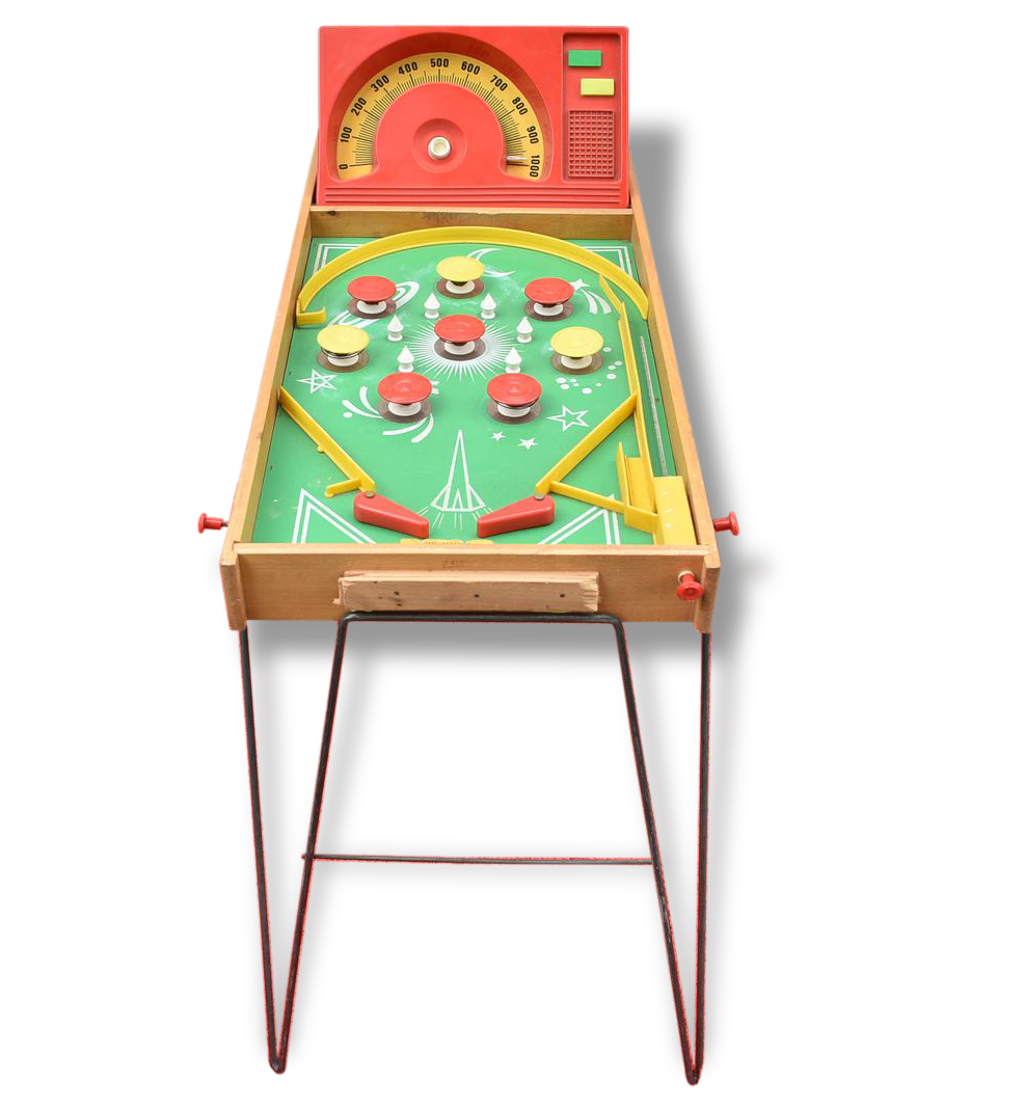 Flipper En Bois Ancien