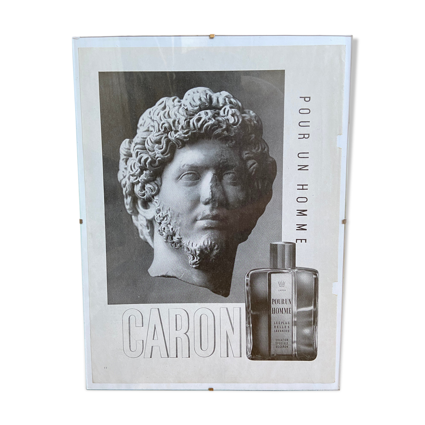 Affiche publicitaire Caron | Selency