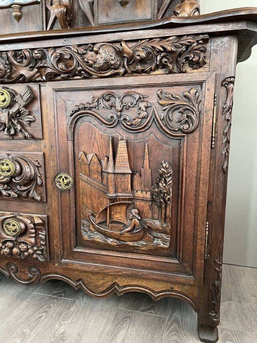 Buffet Ancien Sculpté, XIXe Siècle | Selency