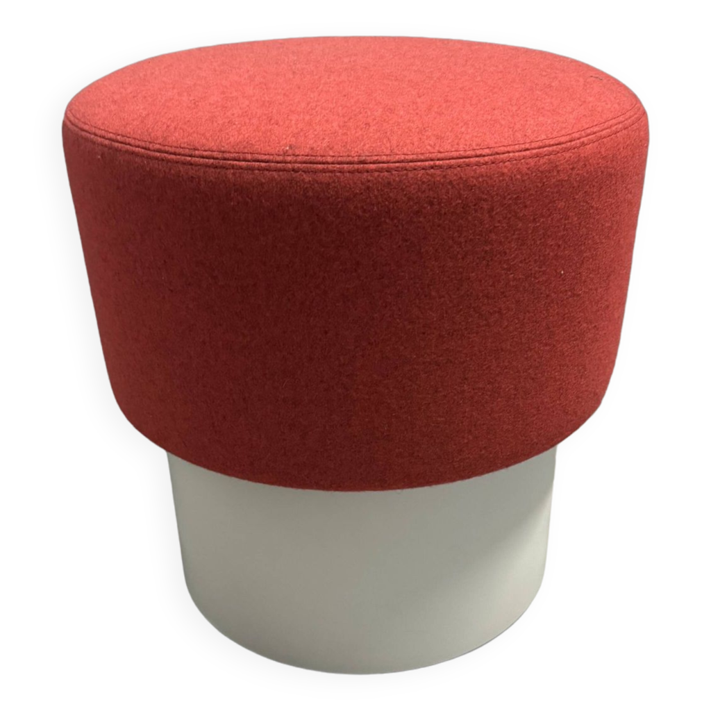 Tabouret pop up pearson lloyd tissus rouge bene parcs | Selency