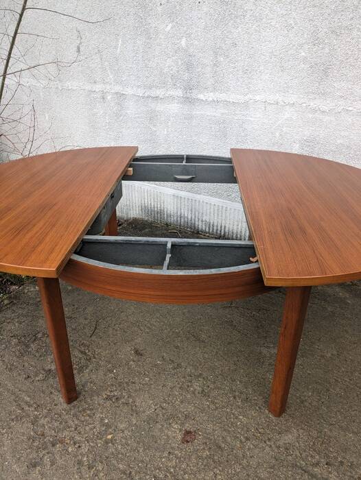 Table ronde vintage extensible | Selency