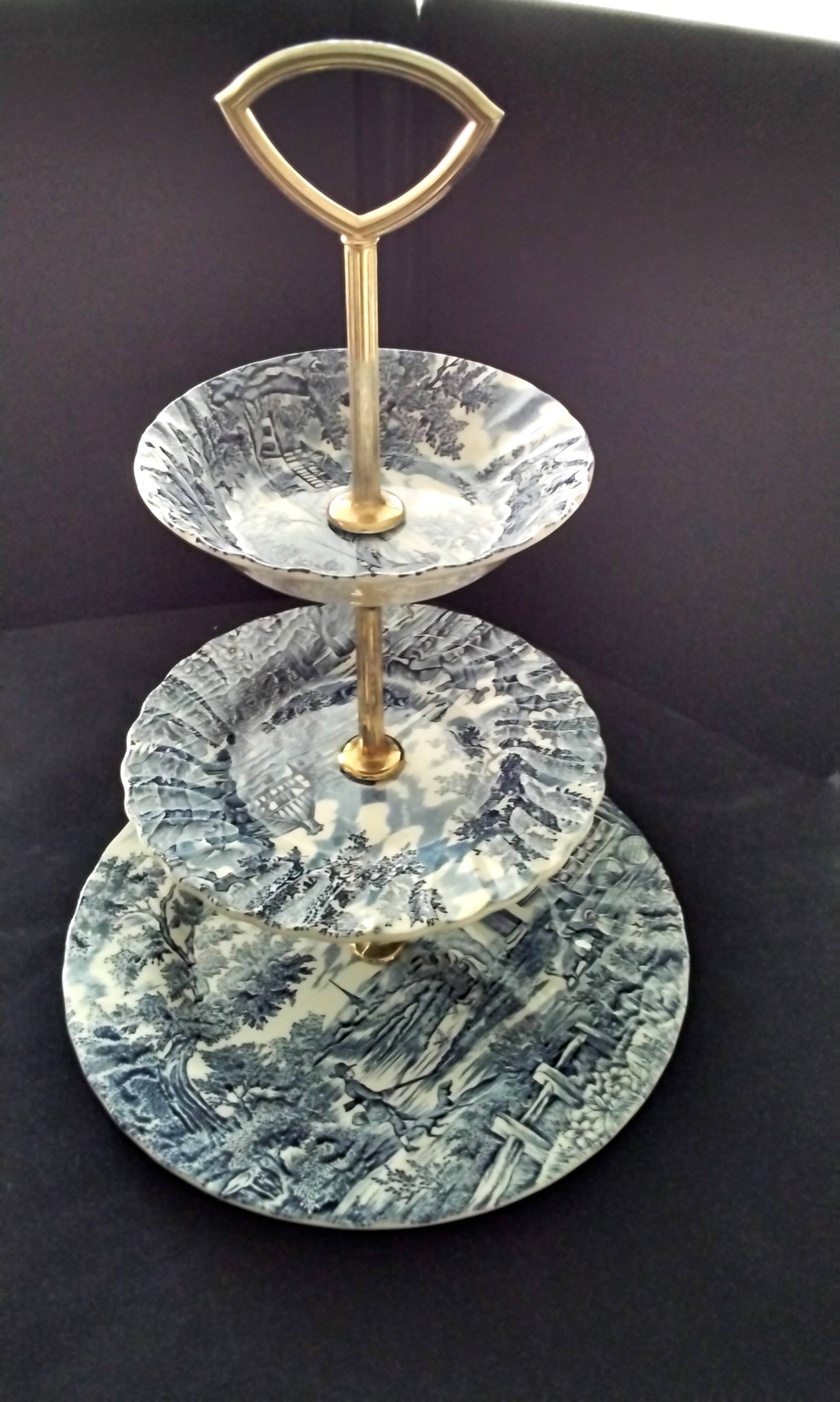Serviteur muet Porcelaine Anglaise The Hunter by Myott | Selency