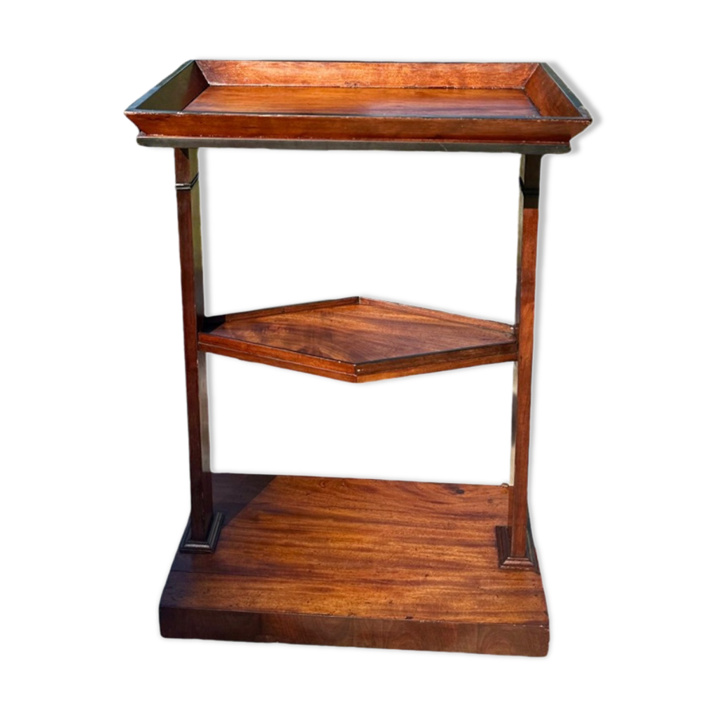Petite table de salon Vide Poche en Acajou Époque XIX eme siecle | Selency