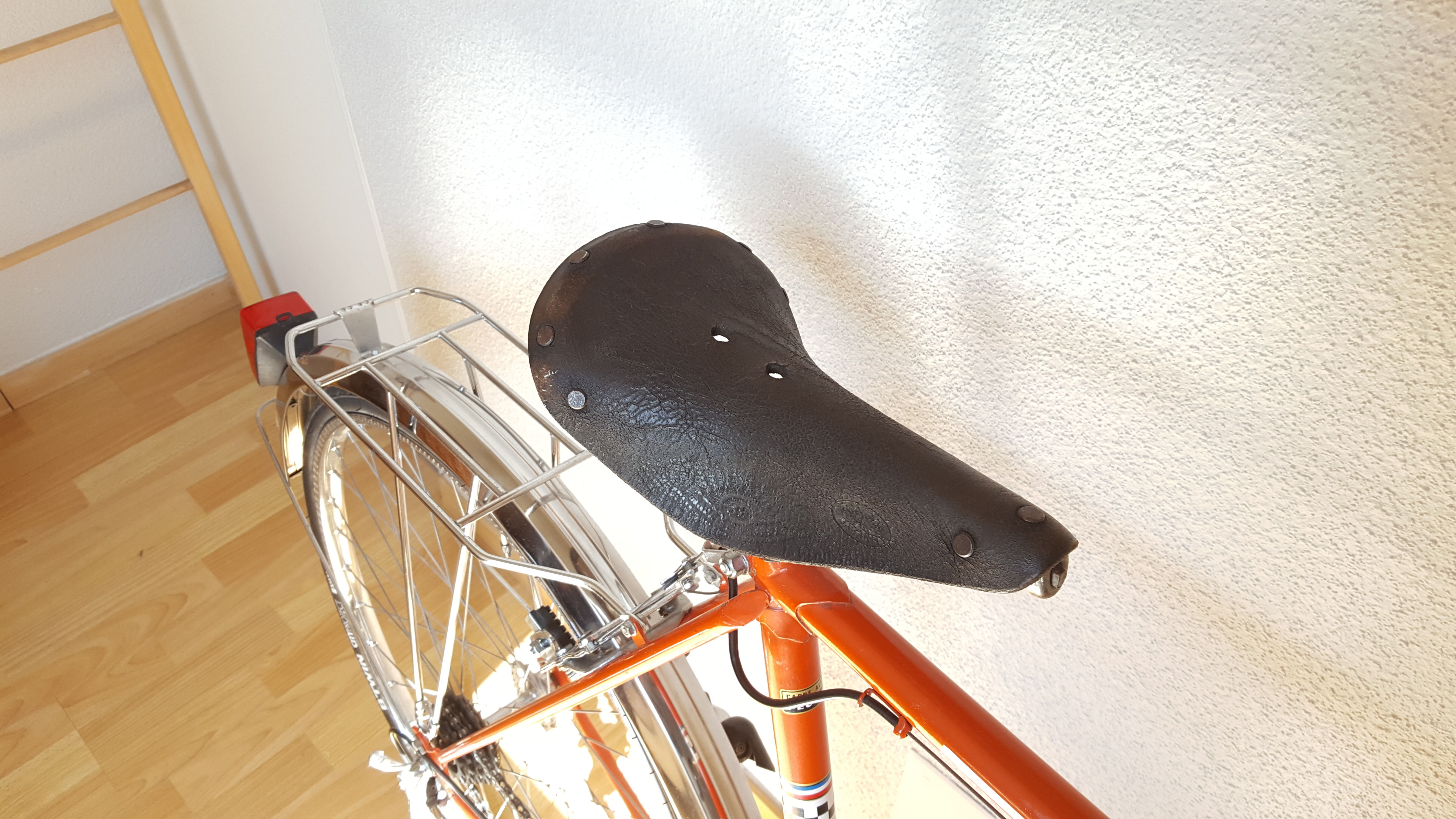 Vélo Peugeot PX50 randonneur vintage orange | Selency