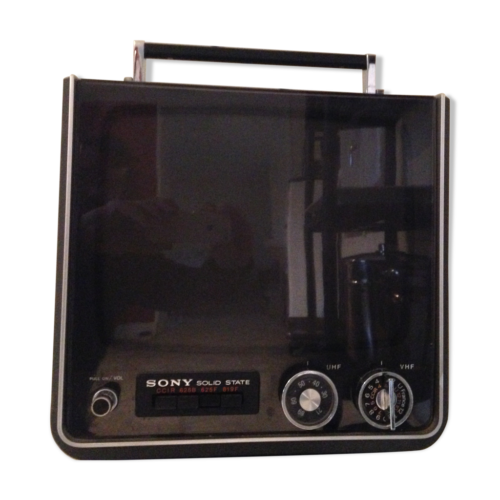 Television portable vintage Sony, Solid State années 70 | Selency