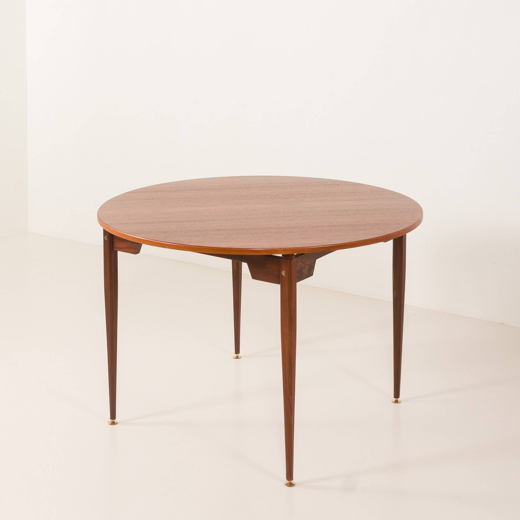 Table à manger italienne en teck, années 1960 | Selency