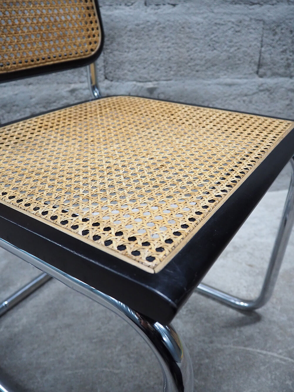 Chaise Cesca B32 par Marcel Breuer, vintage | Selency