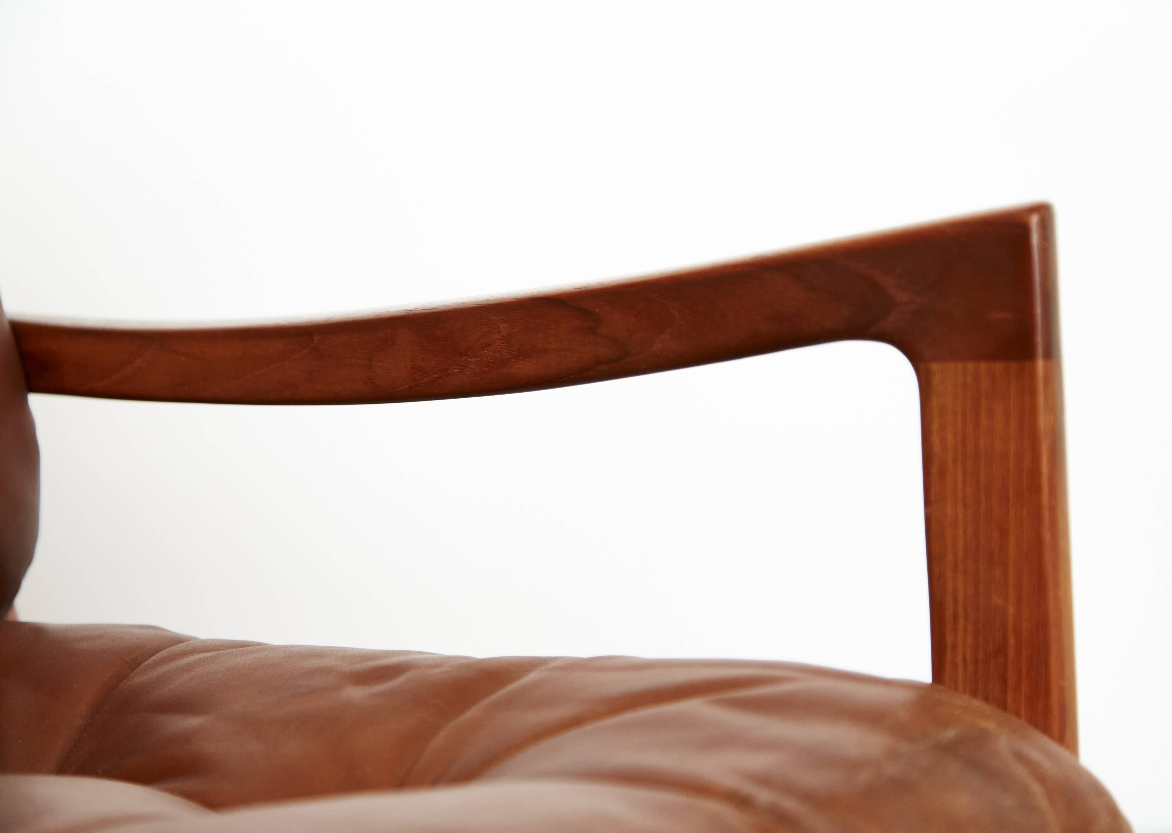 Mid-Century Senator Rocking Chair by Ole Wanscher for CADO | Selency