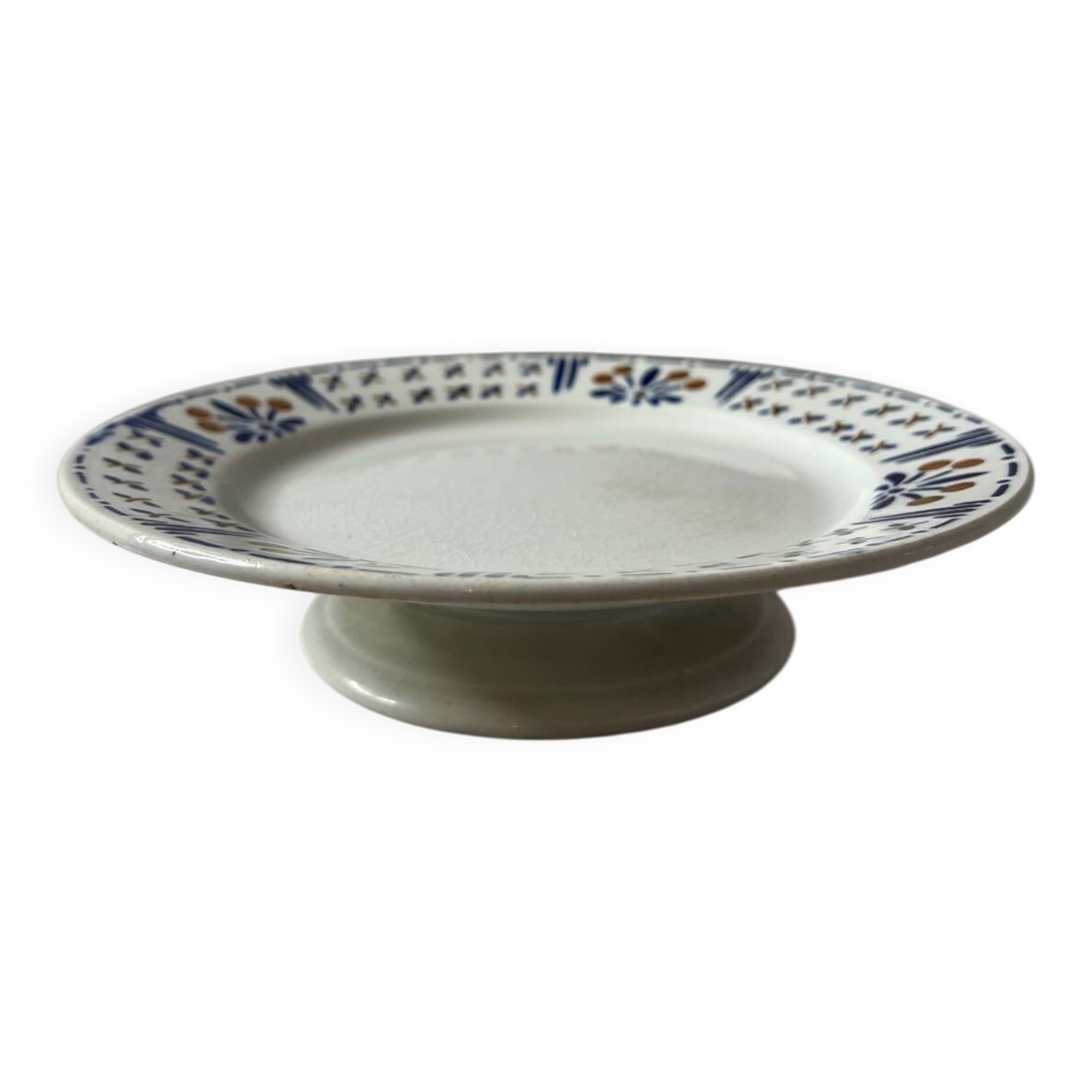 Plat de type compotier GIEN terre de fer | Selency