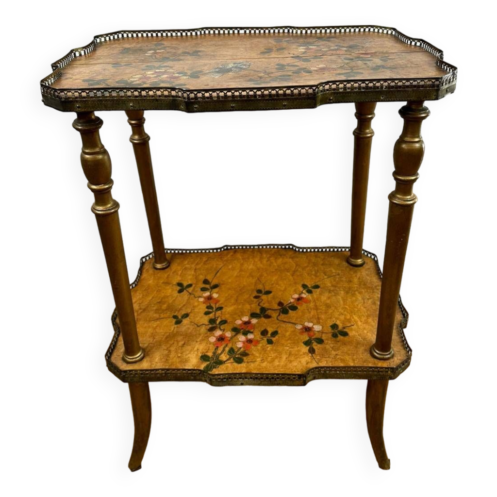 Table d'appoint à double plateau | Selency