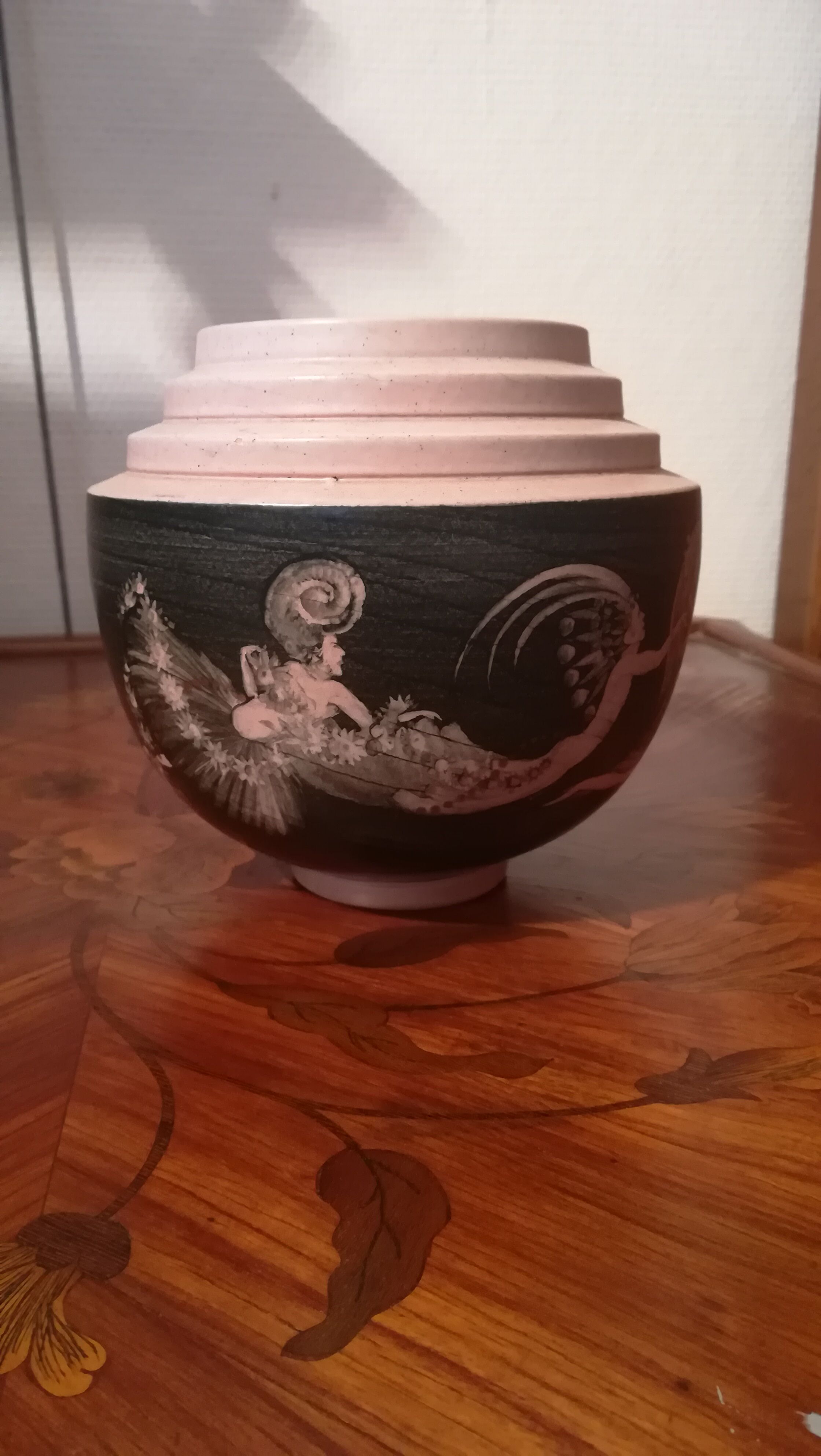 Vase en céramique signé Jacques Massard et Richard Tarone Barocco | Selency