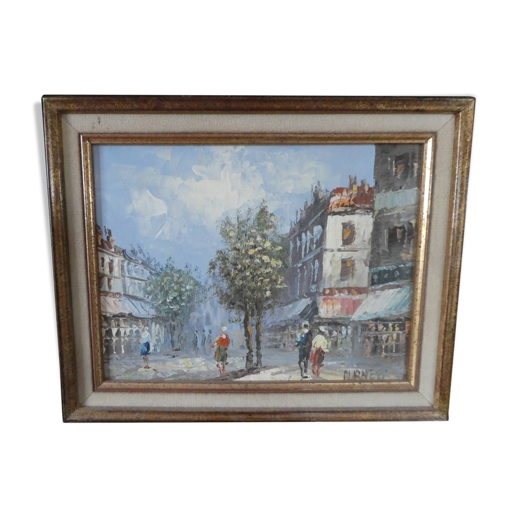 Tableau signé Burnett | Selency