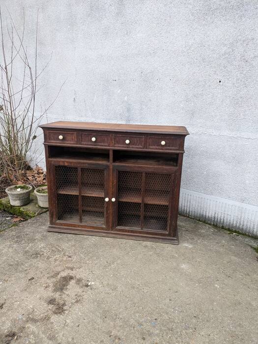 Buffet en chêne, garde manger | Selency