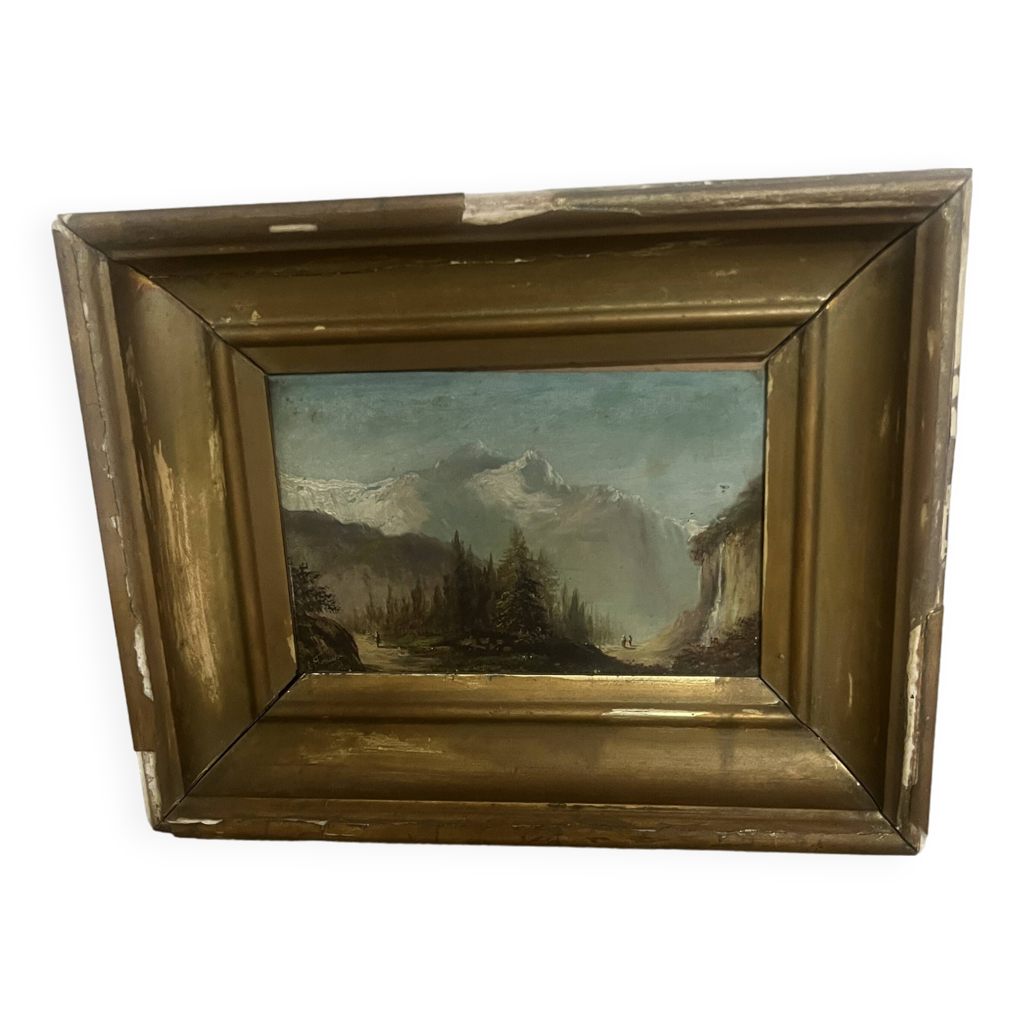 Tableau ancien de paysage | Selency