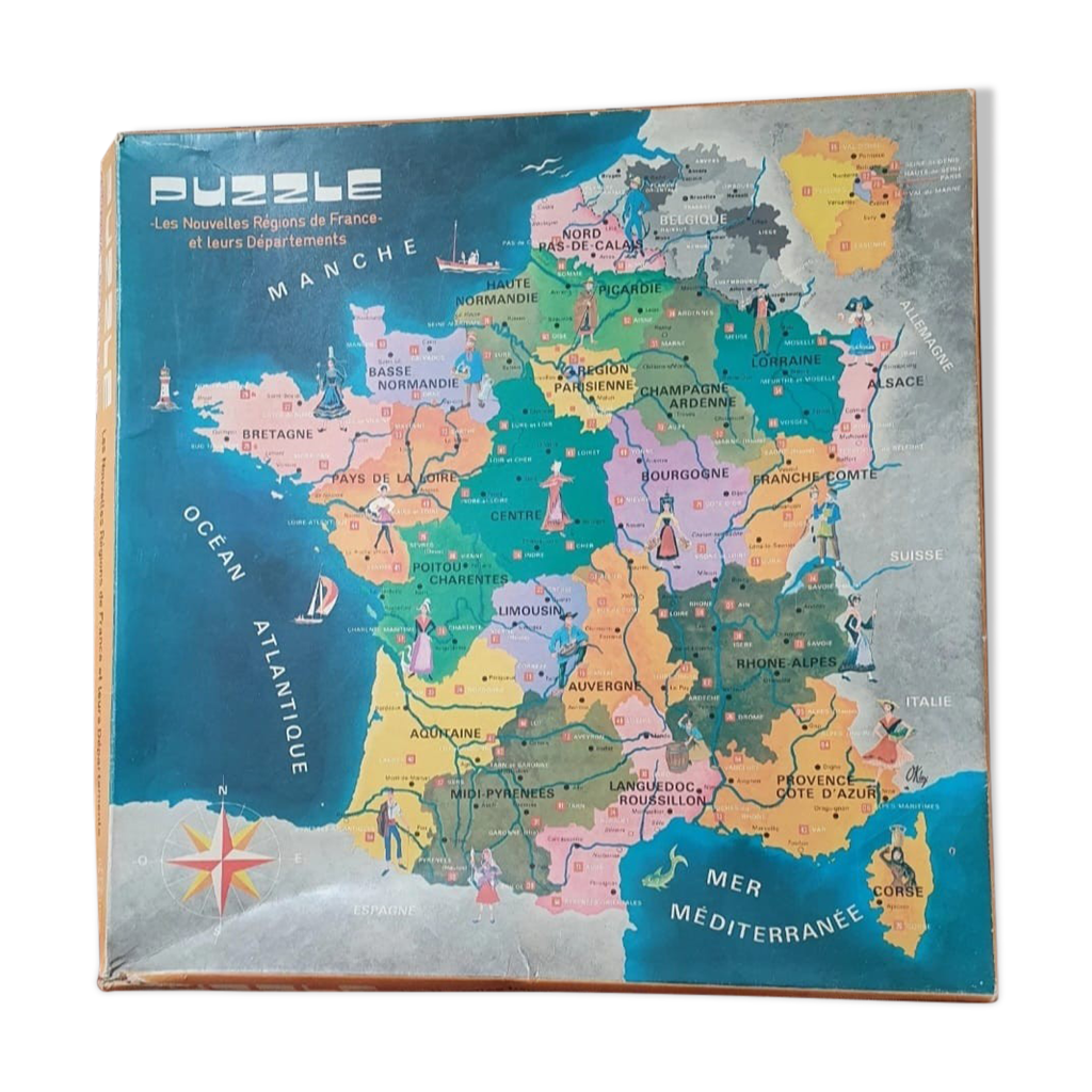 Puzzle la France | Selency