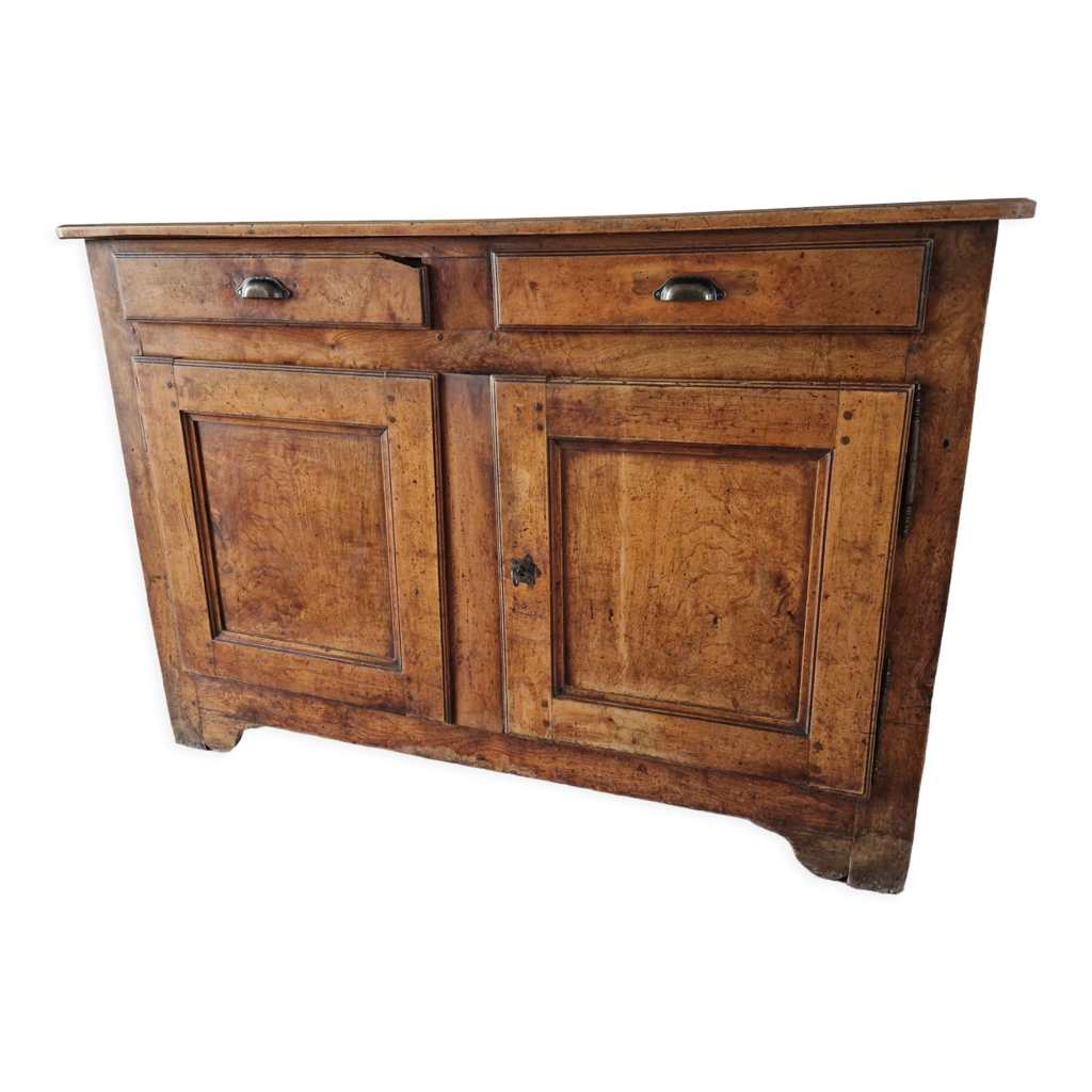 Buffet de campagne XVIIIème en bois massif | Selency