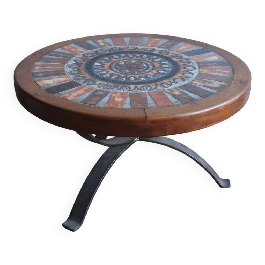 Table Basse Vallauris en Céramique par Max et Dominique Picard | Selency