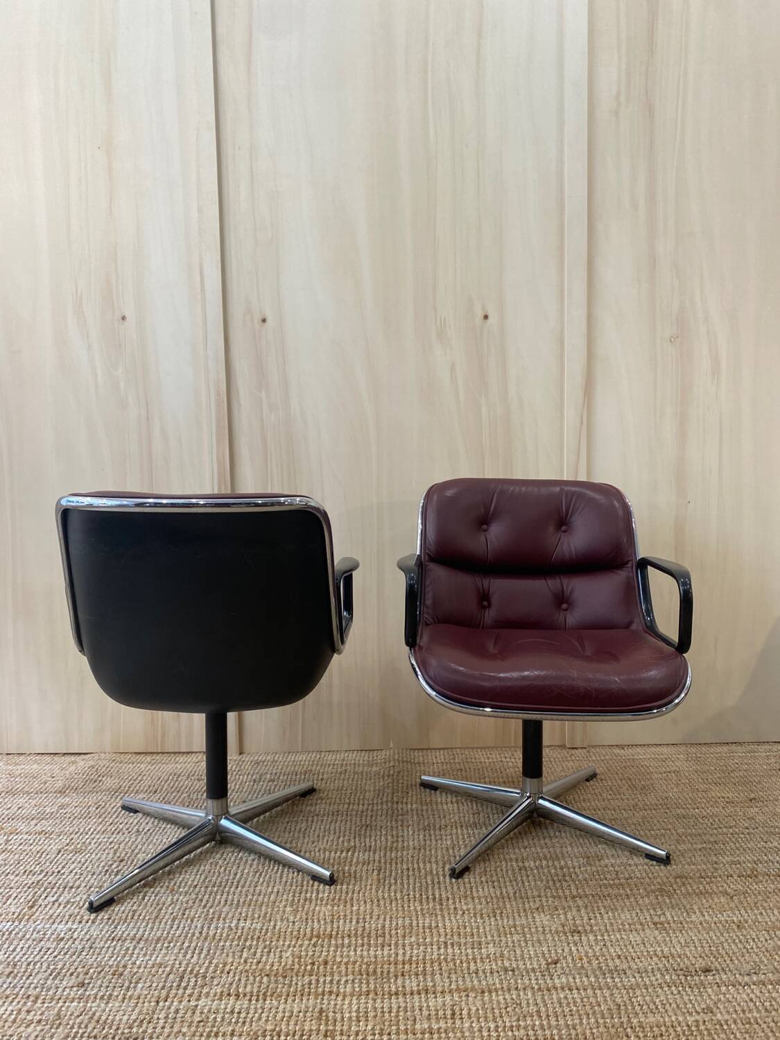 Fauteuils de bureau Charles Pollock | Selency