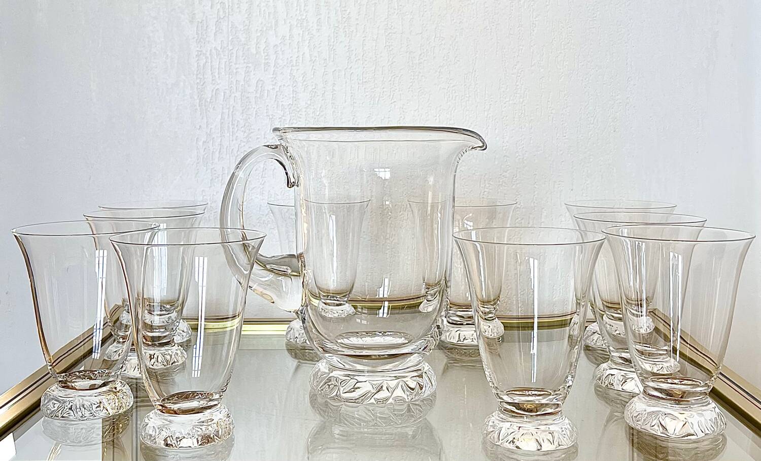 Service à eau Daum France 1970’s. | Selency