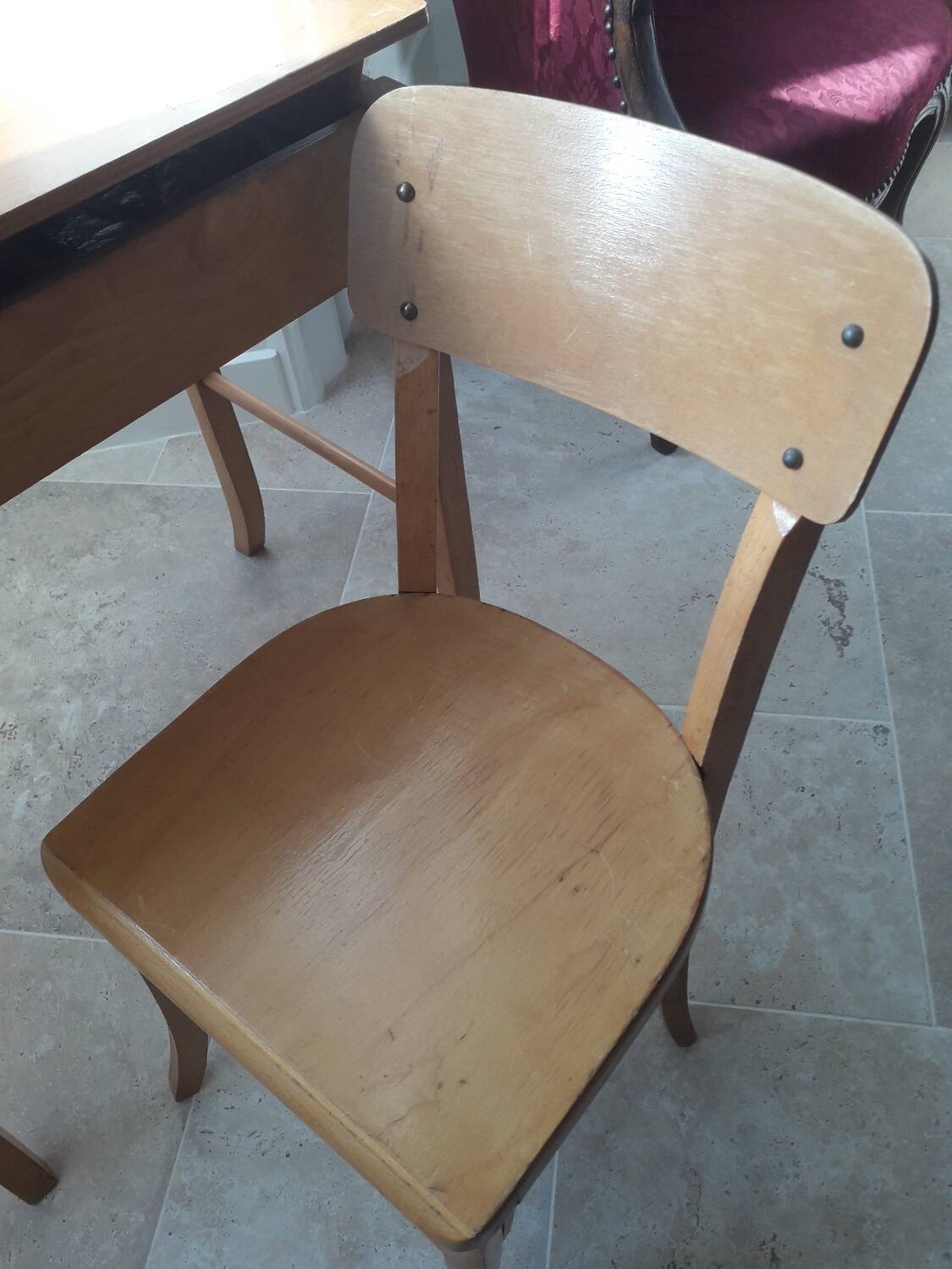 Bureau et chaise enfant Baumann | Selency