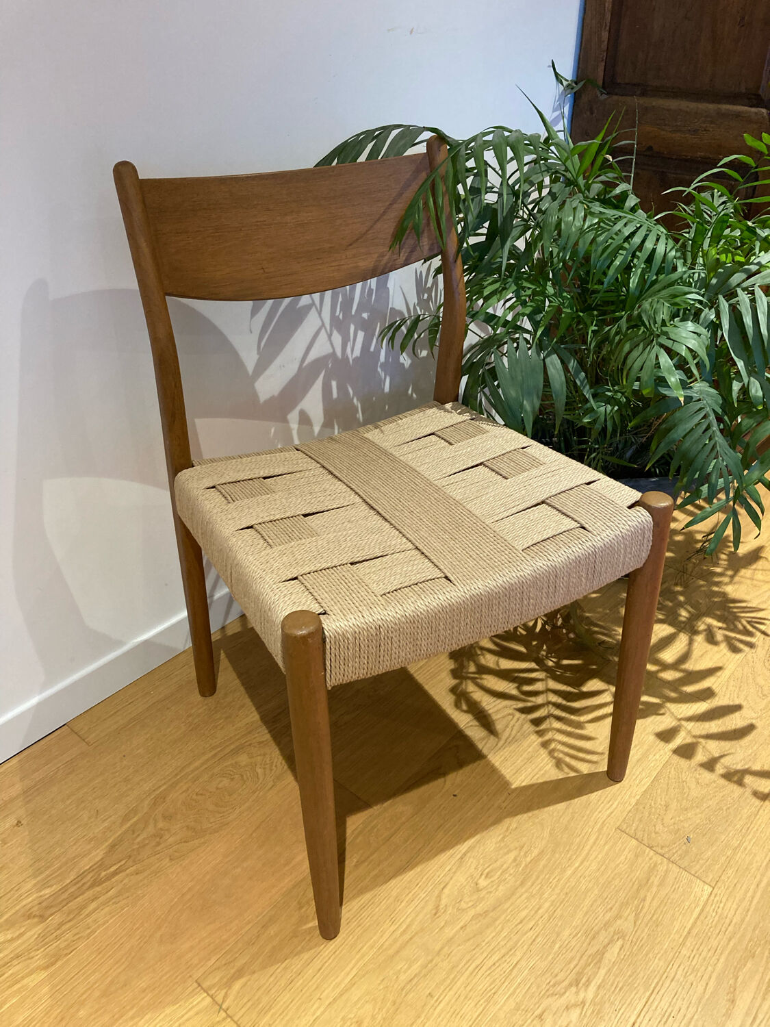 Chaise traîneau en corde scandinave | Selency