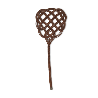 Éventail géant en rotin | Selency