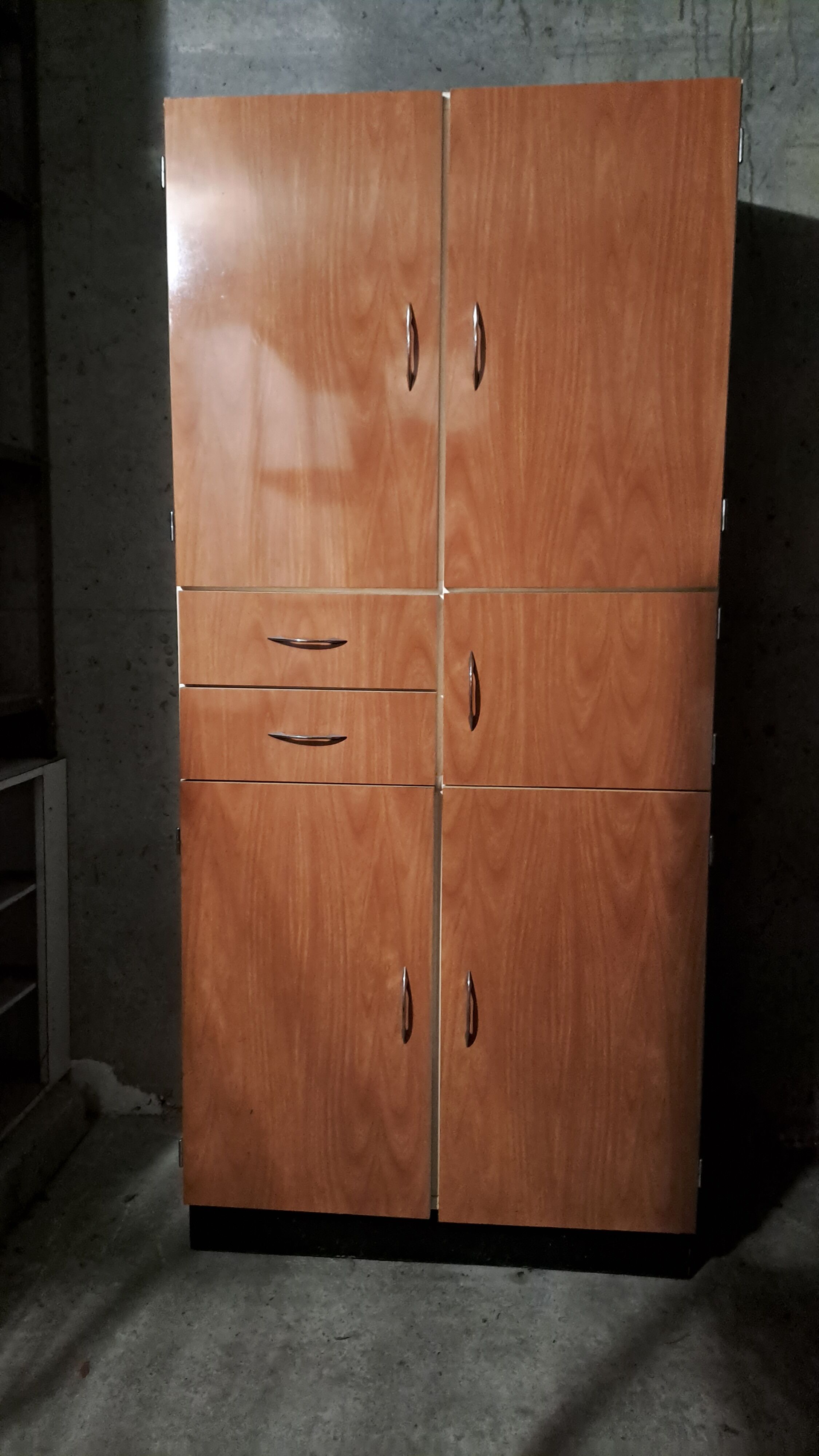Armoire buffet formica effet bois | Selency
