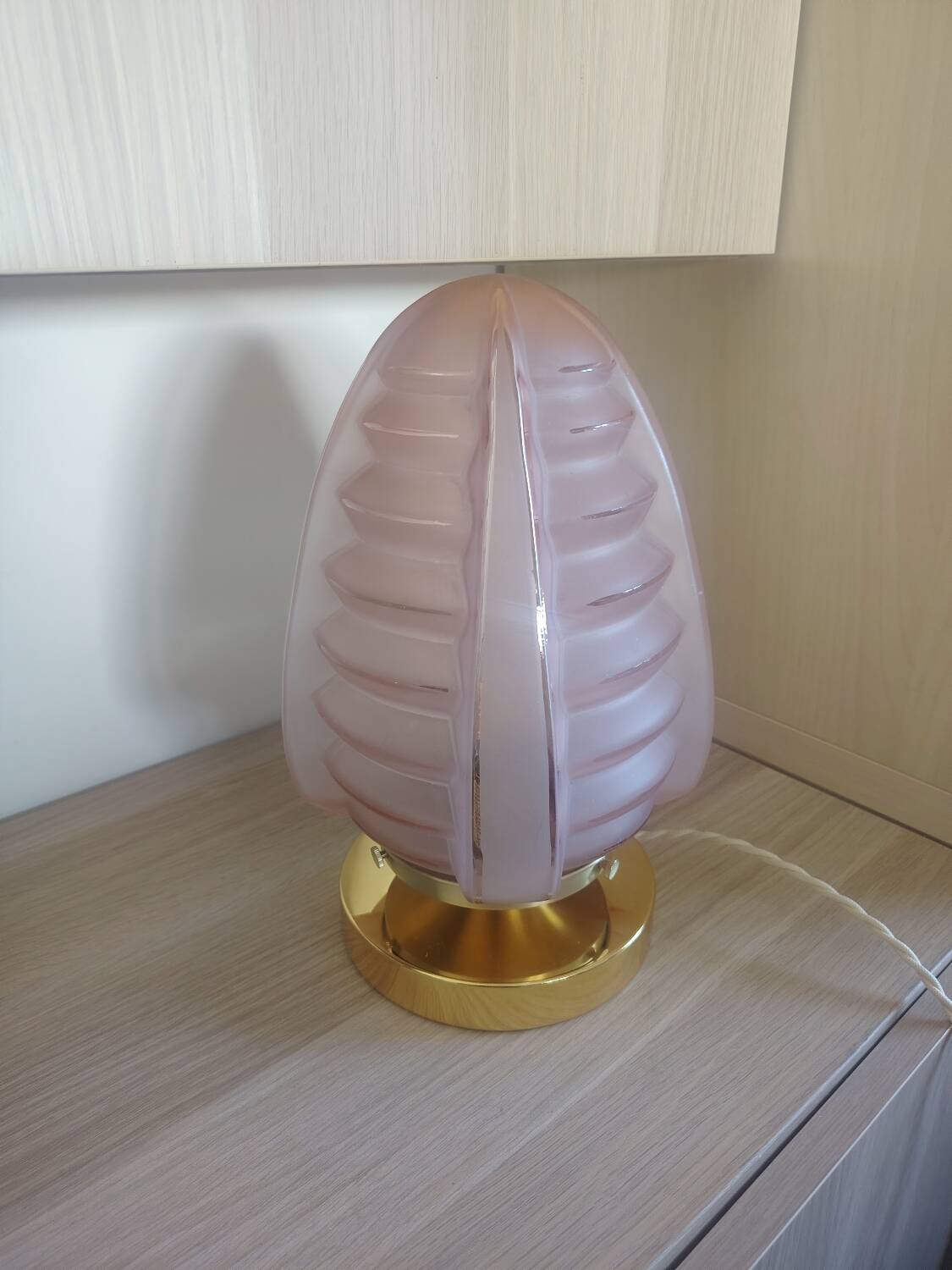 Skyscraper rose en lampe tactile | Selency