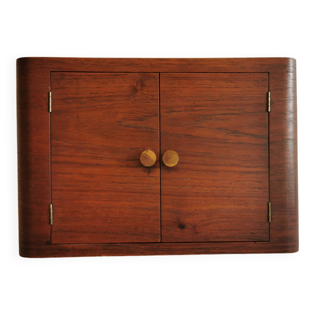 Boîte à bijoux en teck danois | Selency