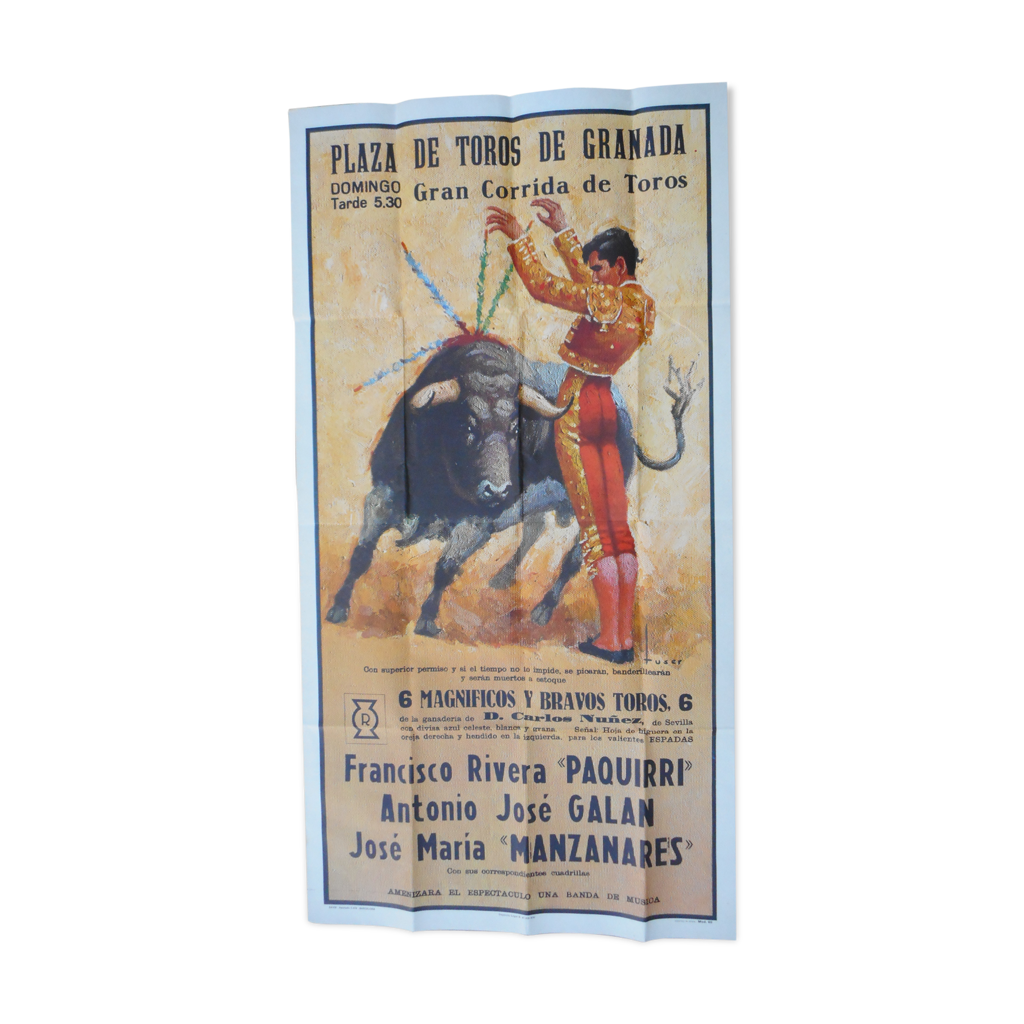 Affiche de tauromachie | Selency