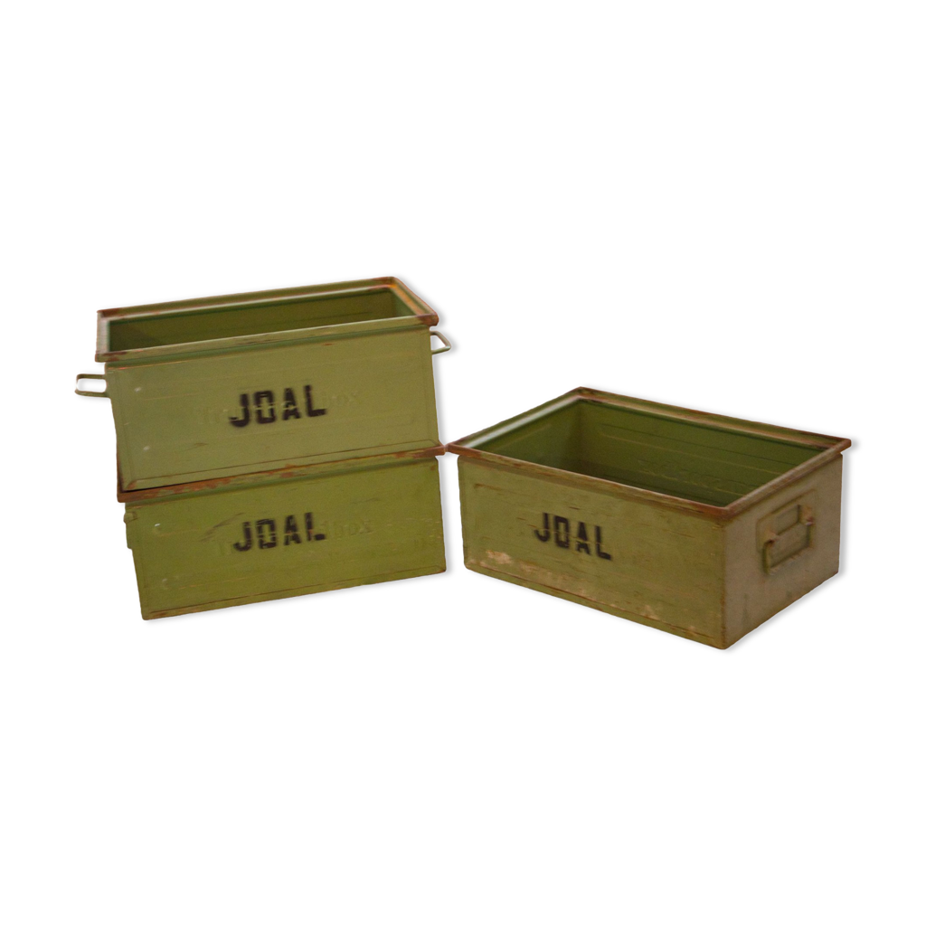 Caisses box rangement militaire vintage | Selency