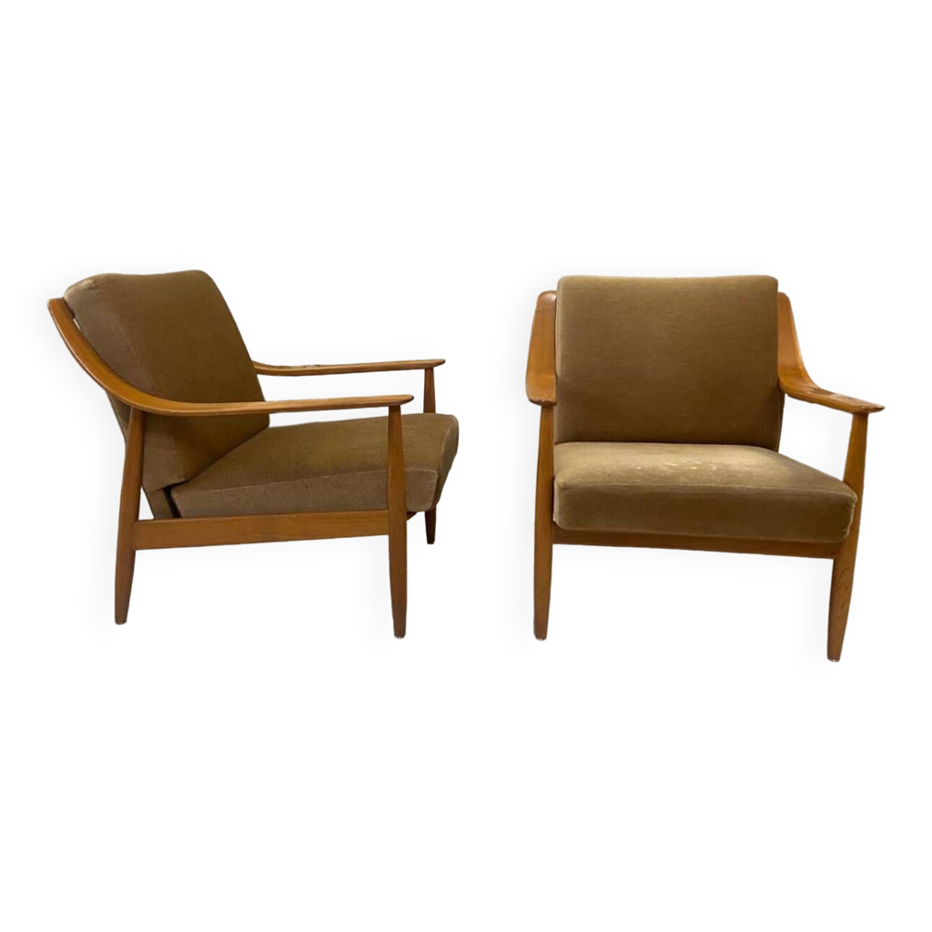 Paire de fauteuils KNOLL ANTIMOTT | Selency