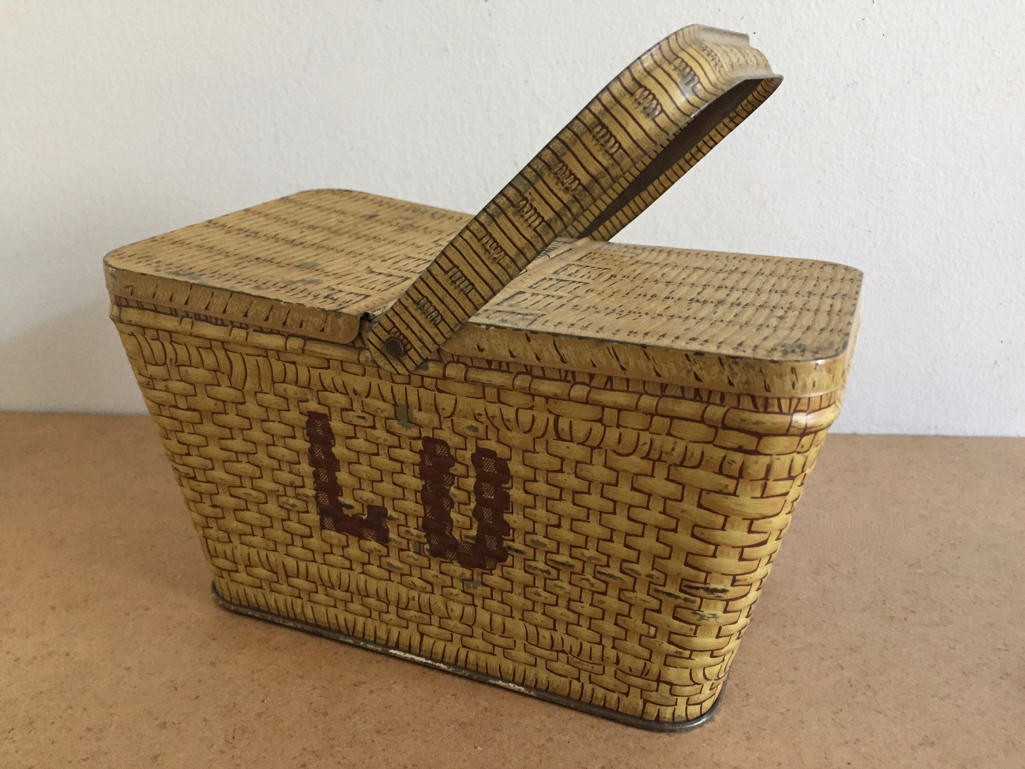 Ancienne boîte à goûter Lu, biscuits Lefevre | Selency